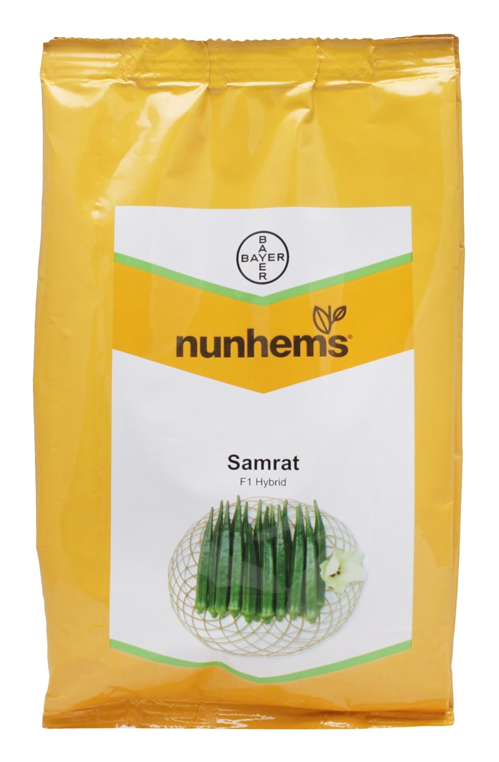 NUNHEMS Samrat F1 Hybrid Okra Seeds (231 g) : Amazon.in: Garden & Outdoors