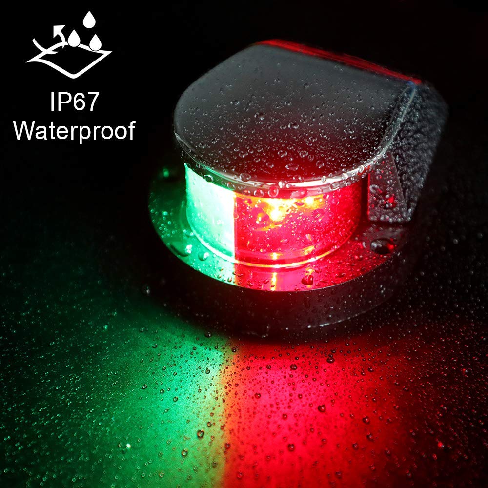 Snapklik.com : Obcursco Boat Bow Navigation Lights
