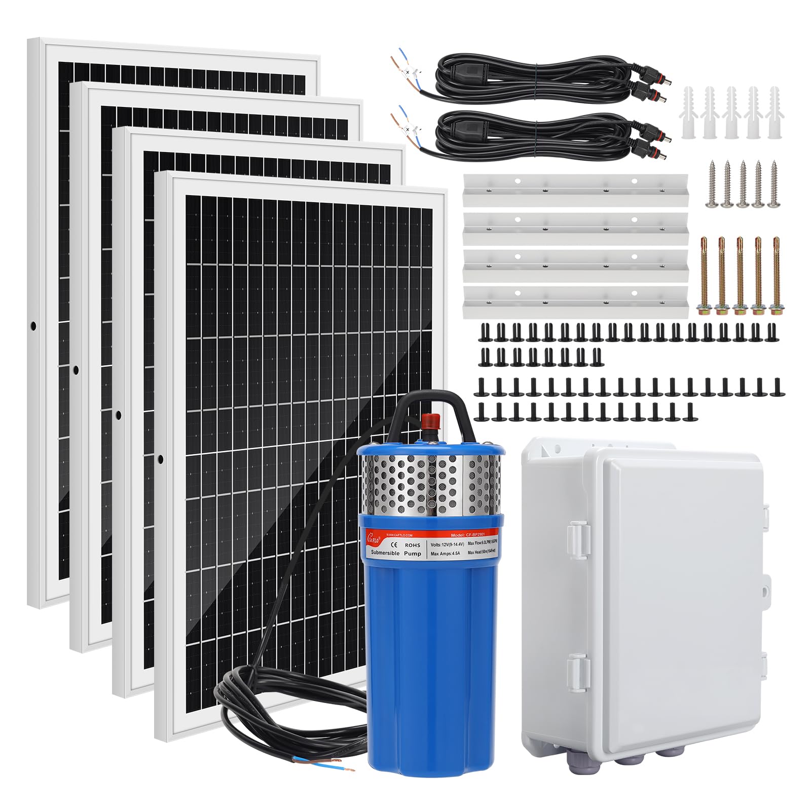 Snapklik.com : Solar Well Pump Kit