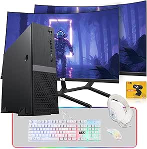 Amazon.com: TechMagnet Gaming Desktop PC, Intel Core i5 8th Gen, Heera, AMD RX 550 Graphics ...