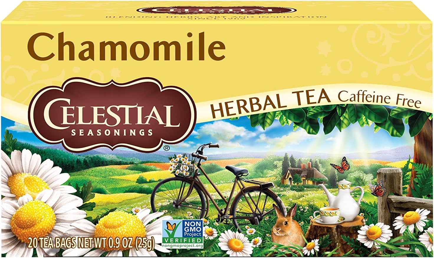 Amazon.com : Celestial Seasonings Green Tea, Decaffeinated, 40 Count ...