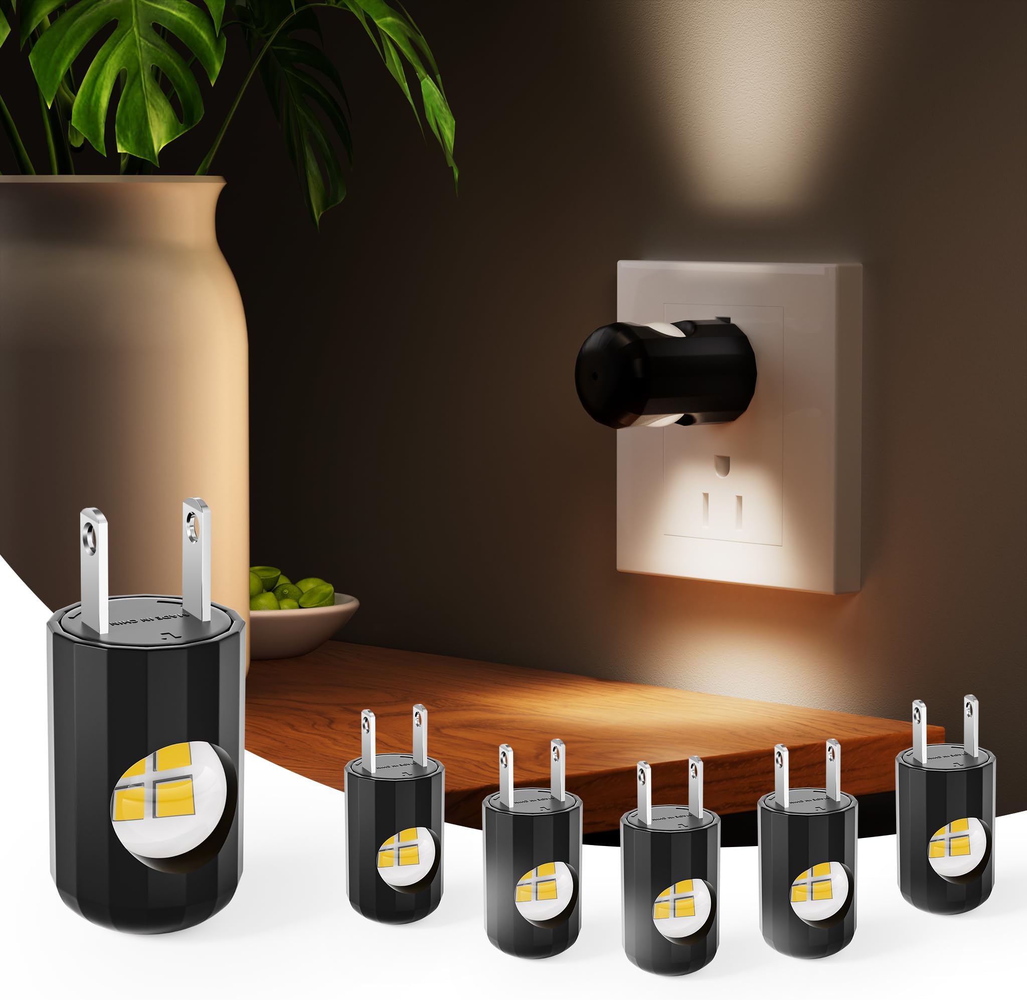 Sujeet Night Light, Night Lights Plug into Wall [8 Pack], Nightlight ...