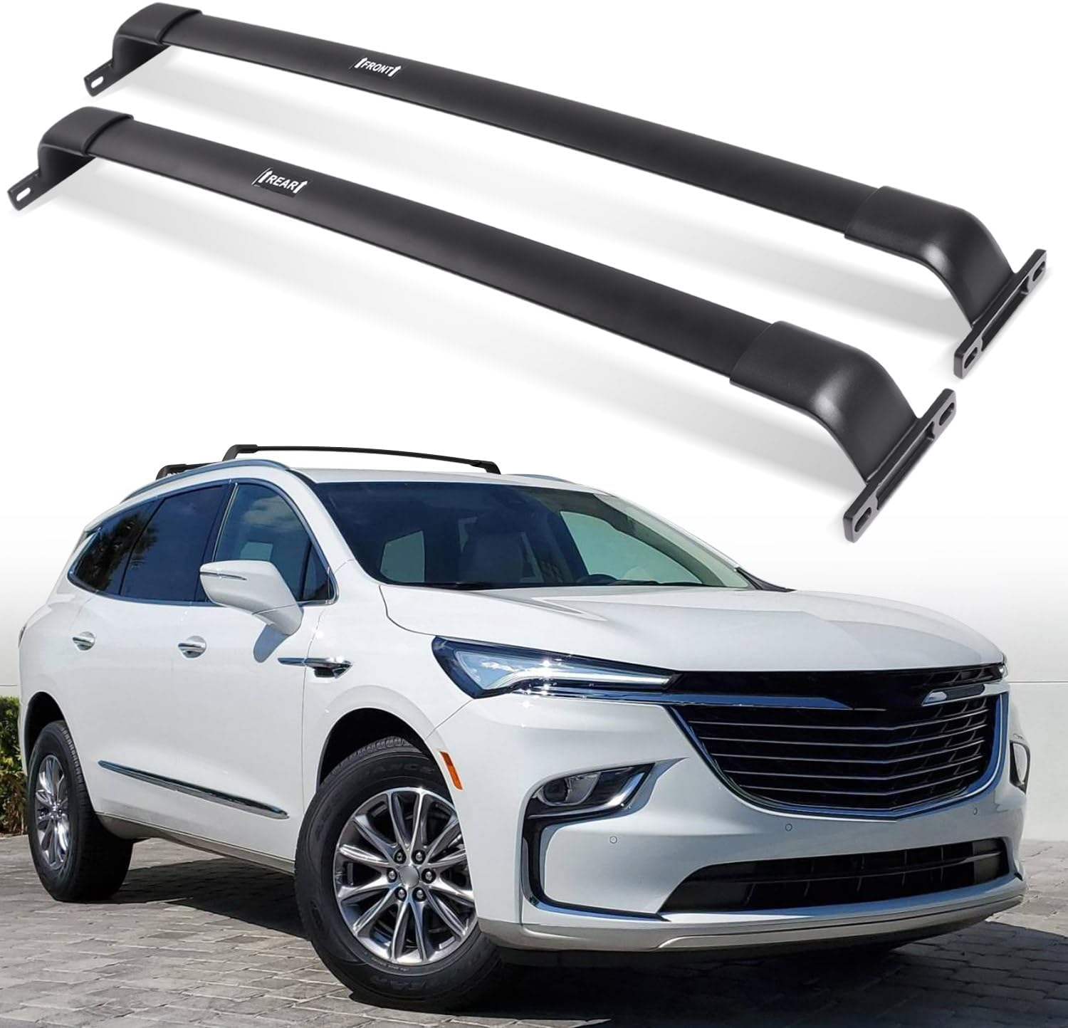 Amazon.com: OCPTY Roof Rack CrossBars Fit for Buick Enclave 2009 2010 ...