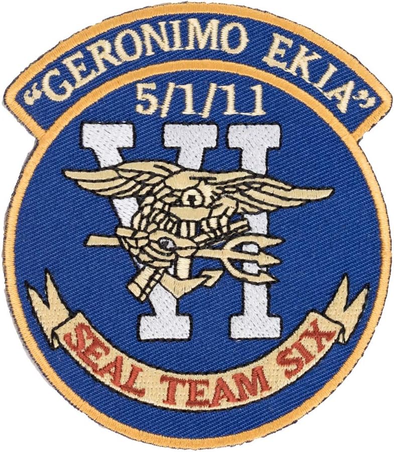 Amazon.com: Seal Team 6 Geronimo Ekia Patch, Bin Laden Patches ...