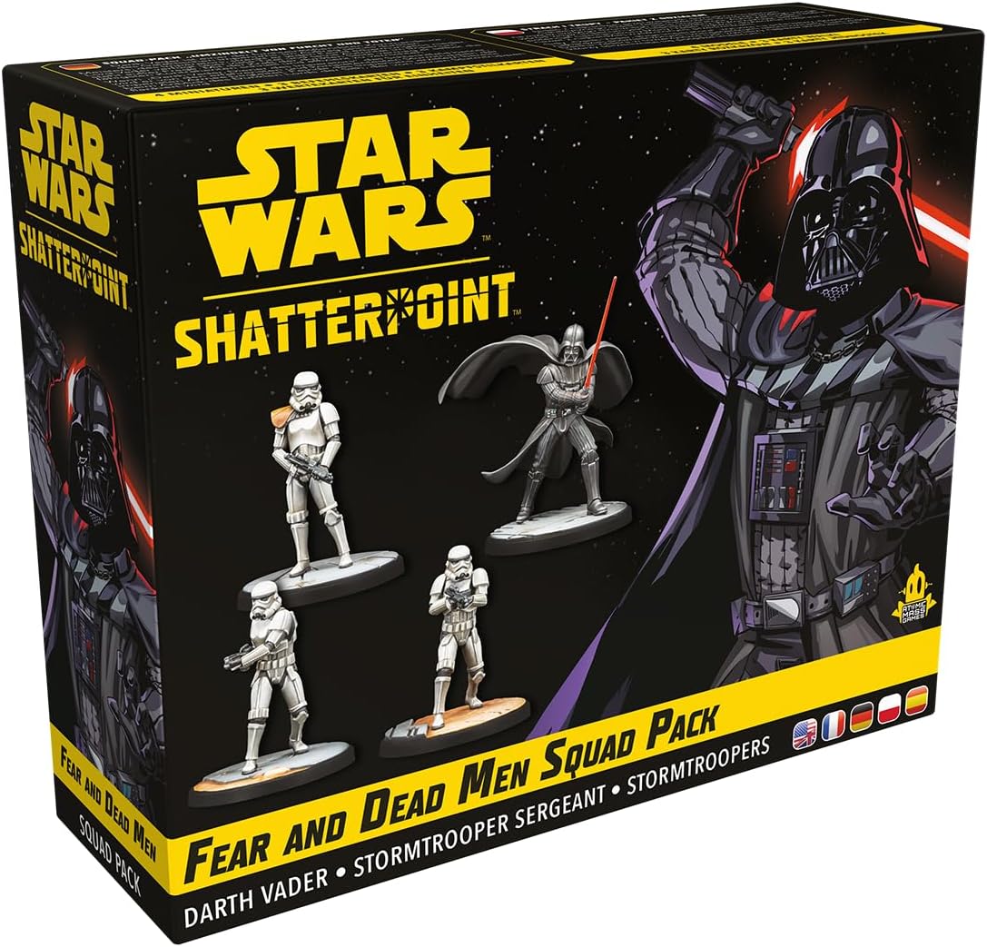 Amazon.com: Atomic Mass Games Star Wars Shatterpoint Fear and Dead Men ...