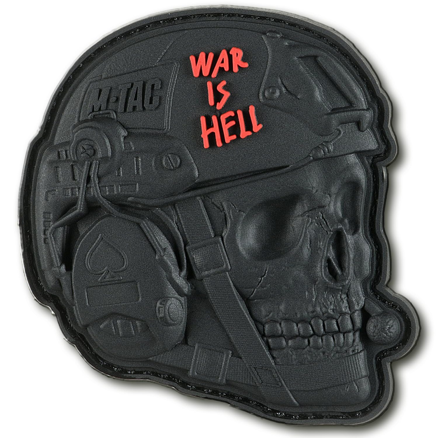 Amazon.com: M-Tac Morale Patches 3D PVC - Tactical Operator Skull ...