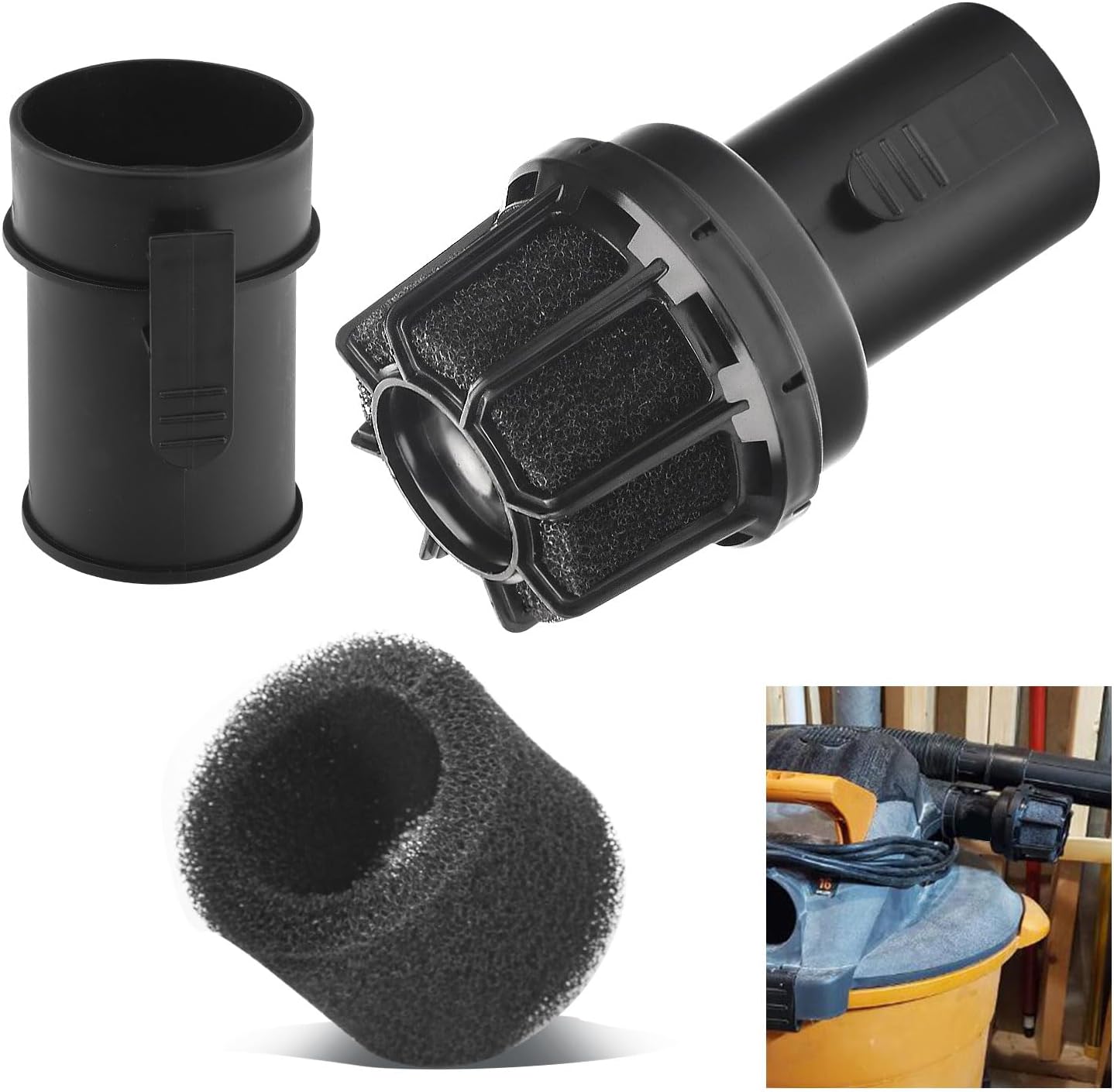 Amazon.com: WS25025A VT2525 Wet/Dry Vacs Vacuum Accessories Muffler ...