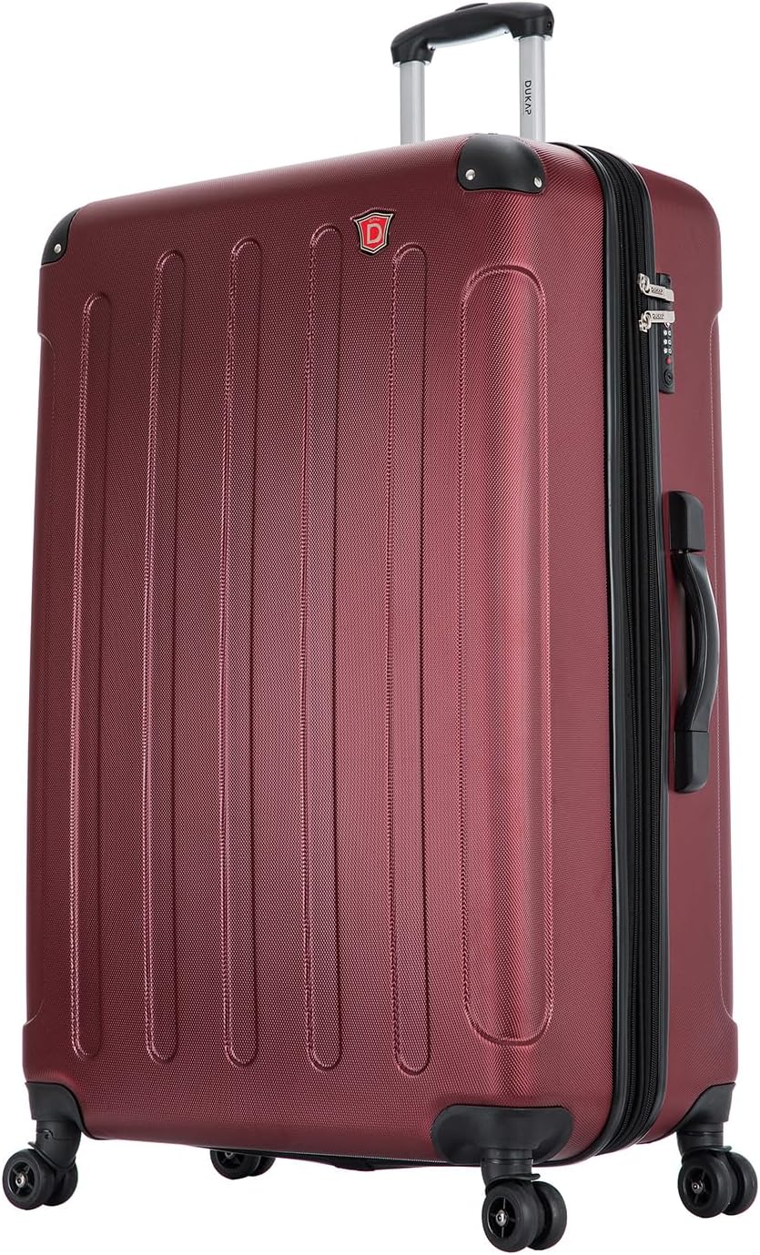 Amazon.com | DUKAP INTELY Suitcase with Ergonomic GEL Handle | Spacious ...