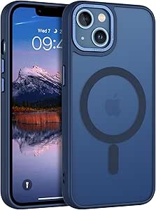 Amazon.com: BENTOBEN Magnetic for iPhone 13 Case [Compatible with Magsafe] Translucent Matte ...