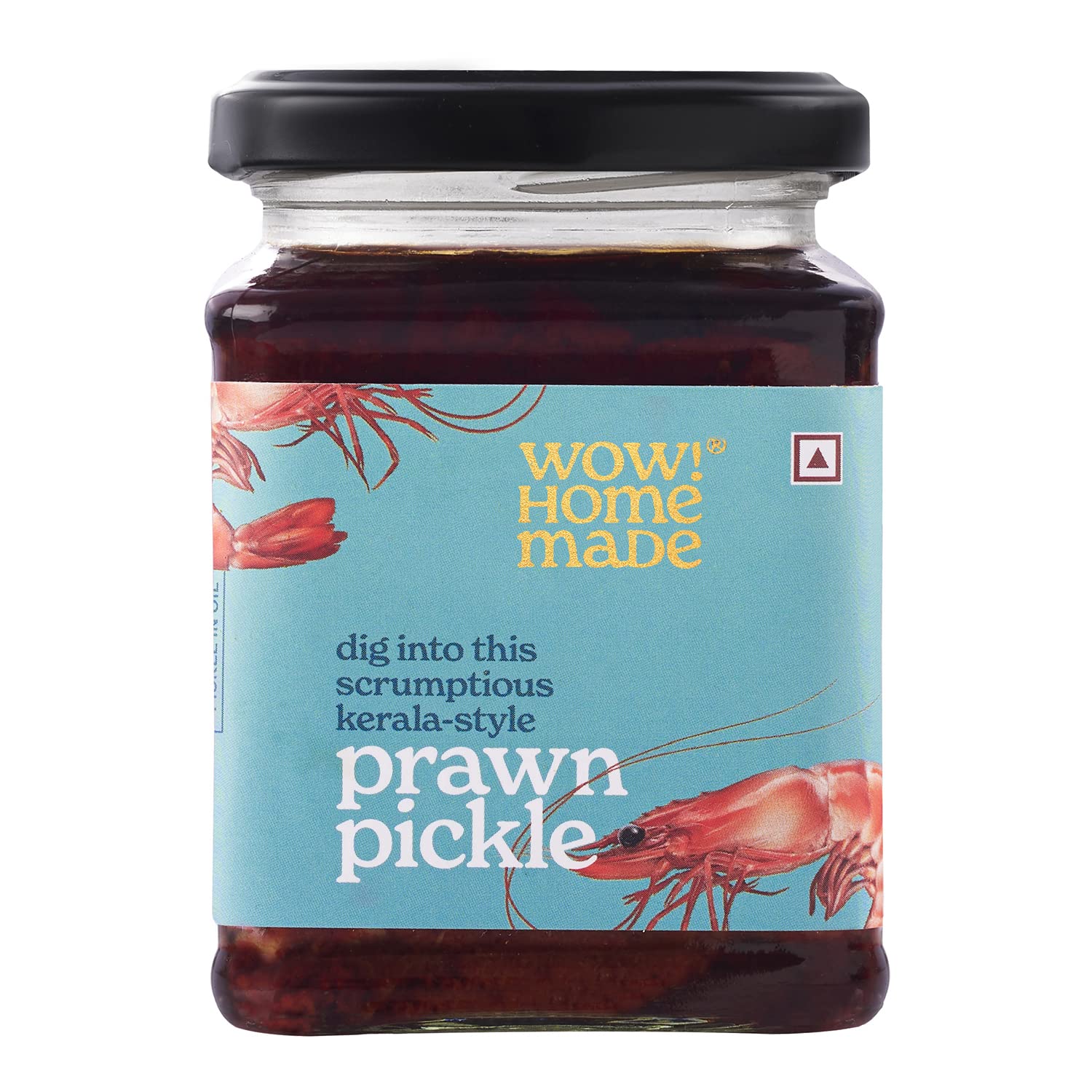 WOW! Homemade® Kerala Prawn Pickle / Chemmeen achar - Made with Fresh ...