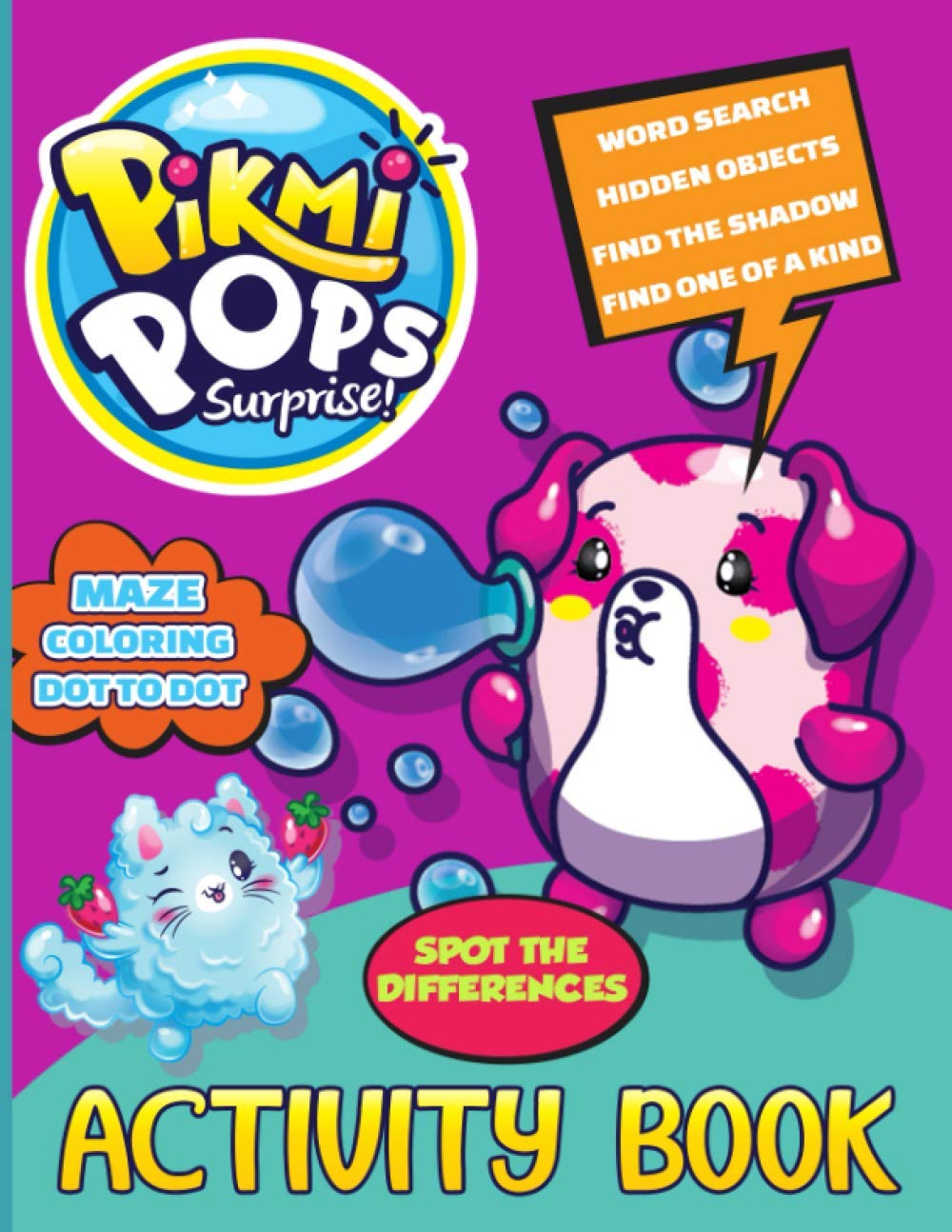 Pikmi Pops Activity Book Creative Find Shadow One Of Kind | Desertcart ...