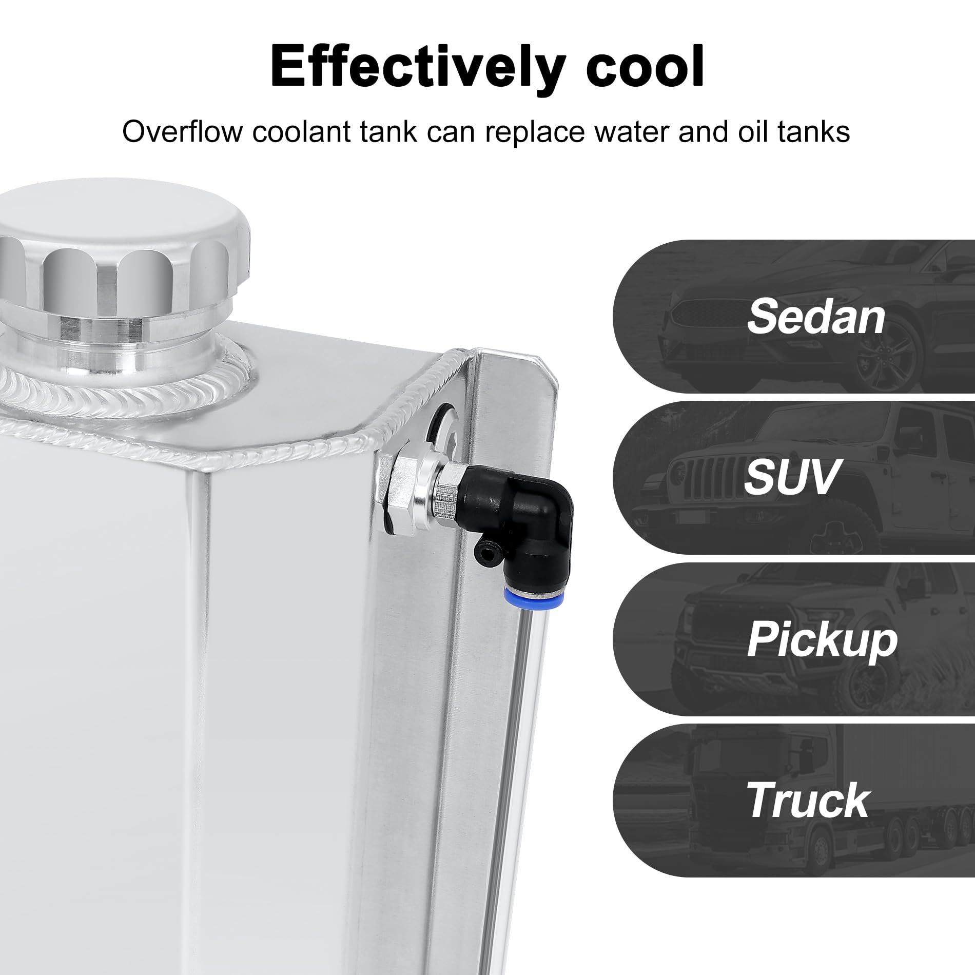Snapklik.com : EVIL ENERGY Radiator Coolant Overflow Tank