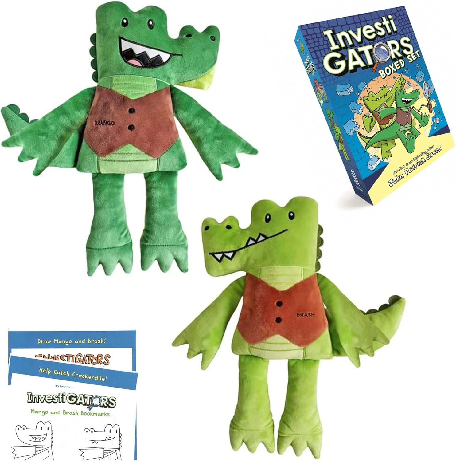 Amazon.com: Investigators Book Series by John Patrick Green Set 2 ...