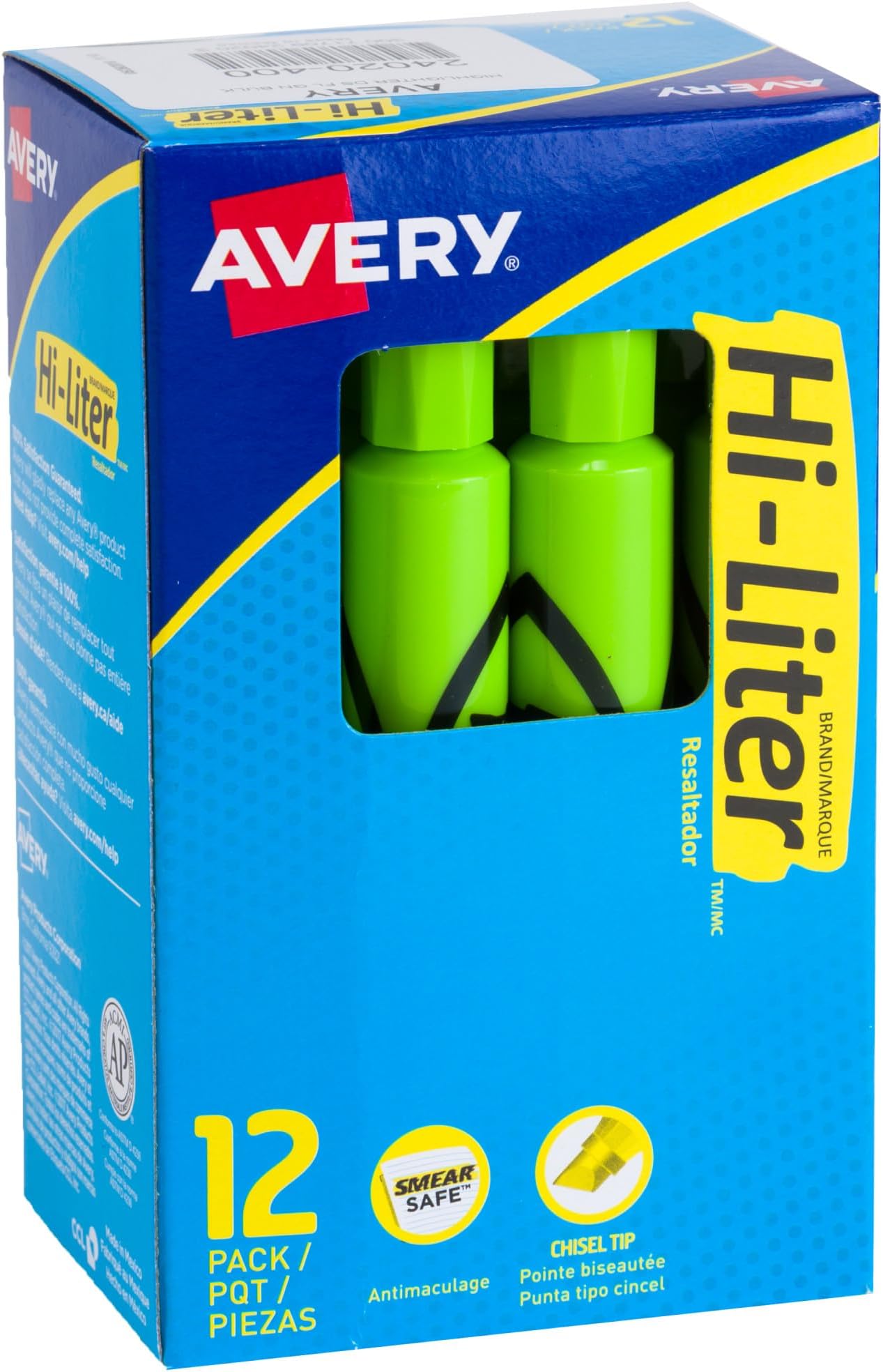 Amazon.com : Integra, 36185, Pen Style Highlighter, Chisel Tip ...