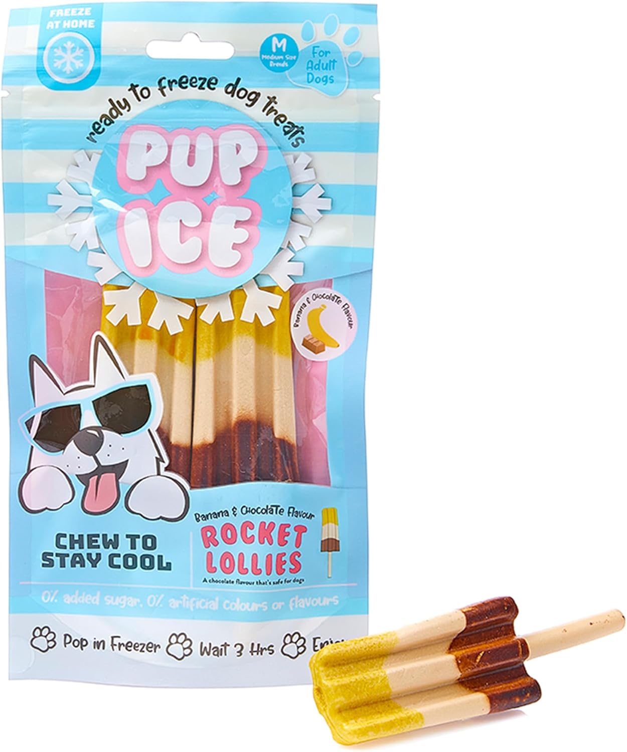Amazon.com : SPOT Pup Ice- Ready to Freeze at Home Dog Treats-Edible ...