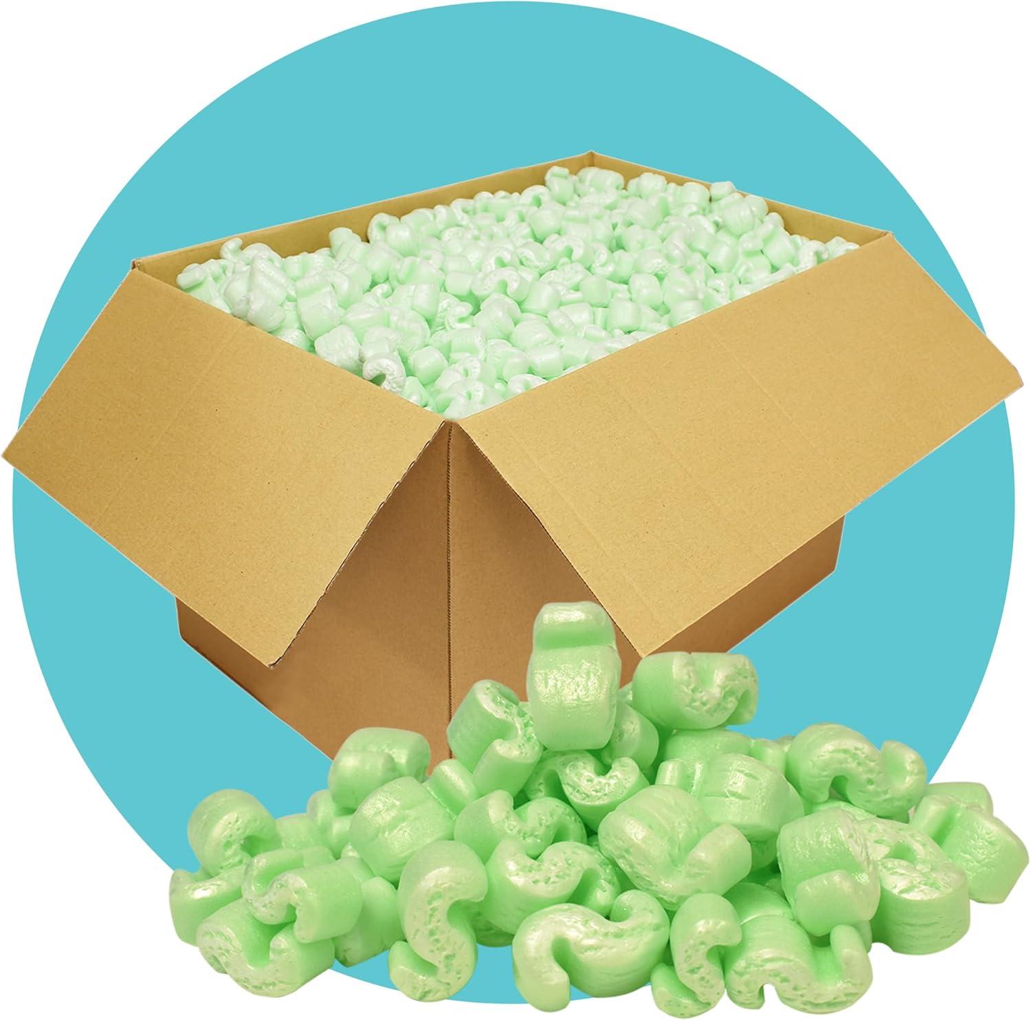 Triplast XtraTough 'S' Packing Peanuts (1.5 Cubic Ft) - 100% Recycled ...