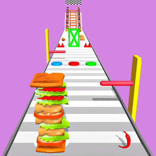 Sandwich Runner - Sandwich Stack Run - Sandwich Stack Runner - Run ...