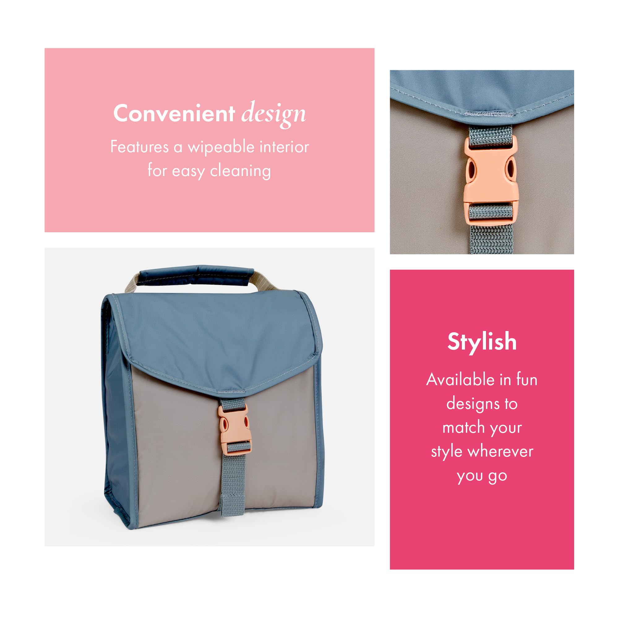 Insulated Bucket Tote Storage Containers Thirty One Thermal Lunch Tote ...