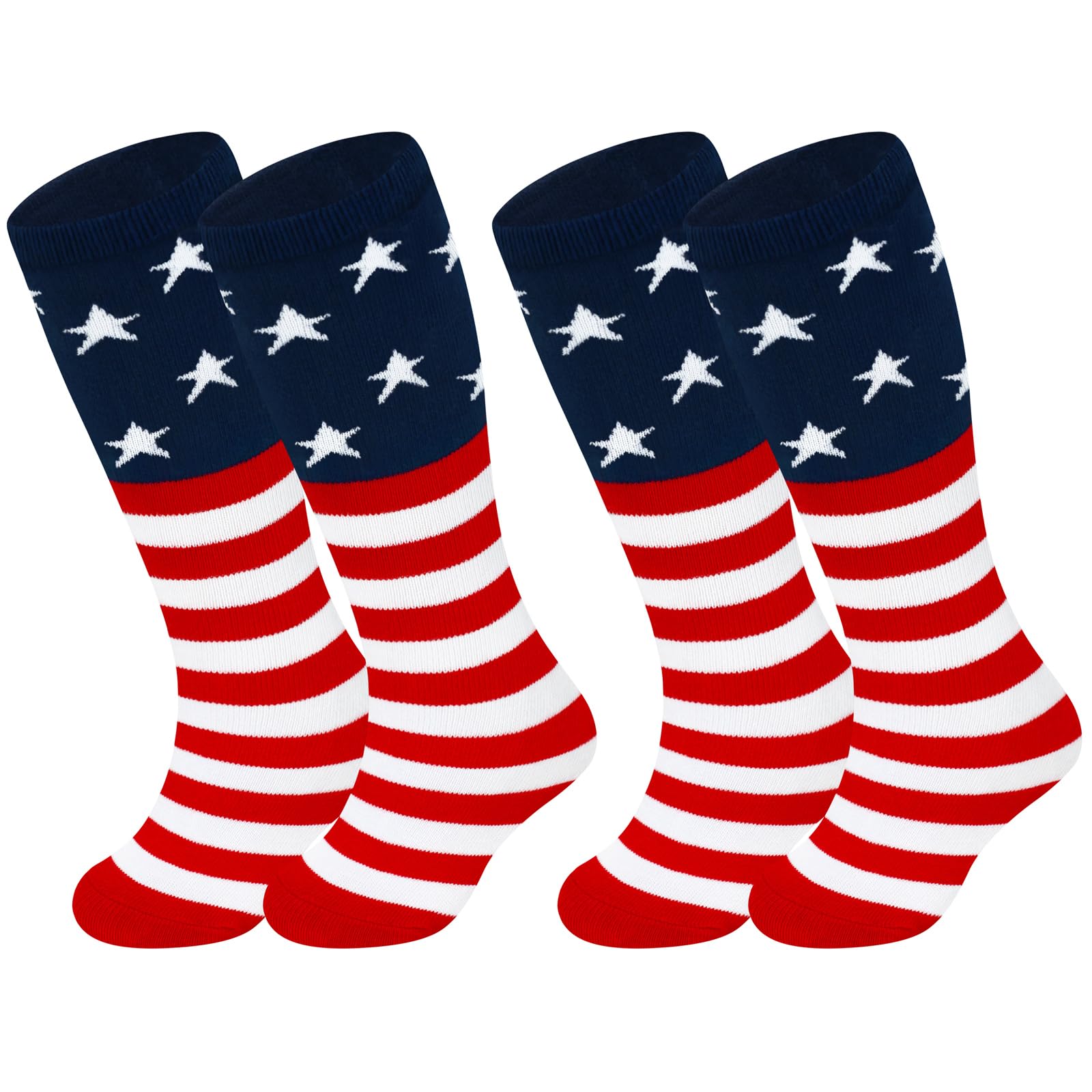 Snapklik.com : Toddler American Flag Socks 4th Of July Accesssories For ...