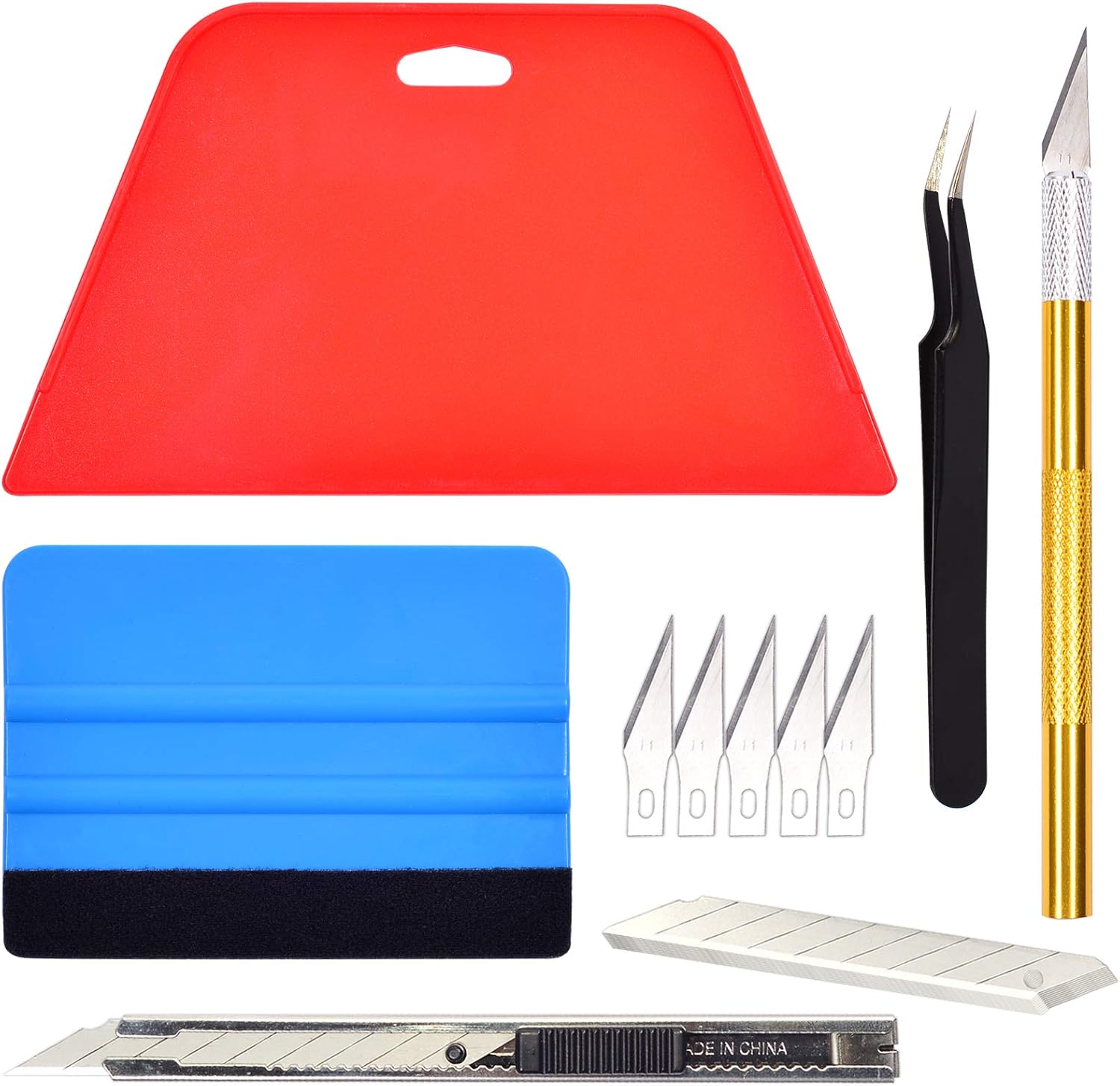 AHCHAY Wallpaper Smoothing Applicator Tool Kit for Car Film, Adhesive ...