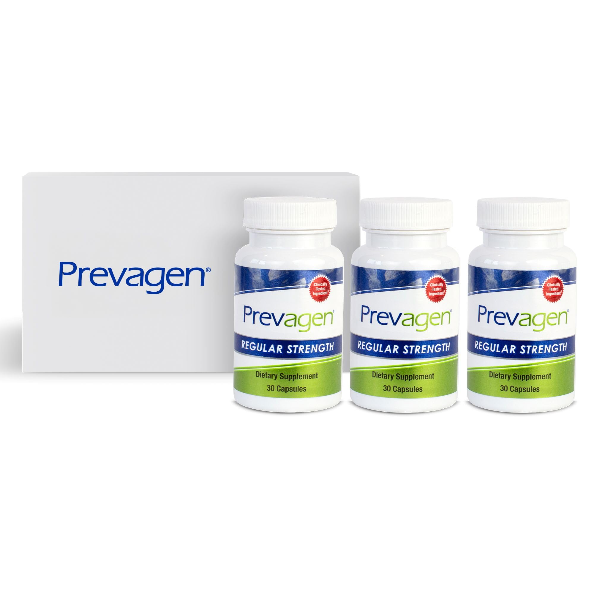 Amazon.com: Prevagen Regular Strength 10mg, 30 Capsules |3 Pack| with ...