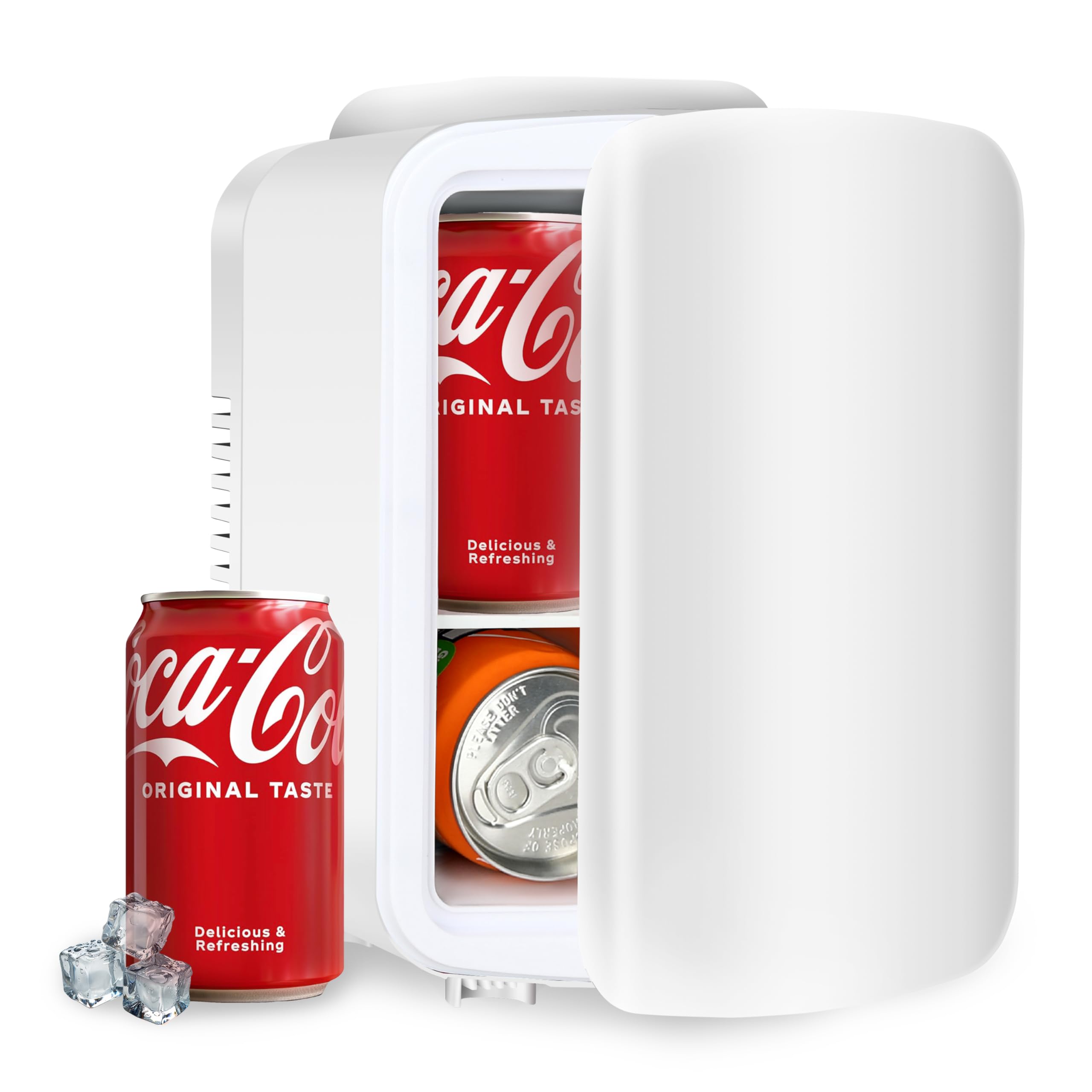 Amazon.com: Simple Deluxe Mini Fridge, 4L/6 Can Portable Cooler ...