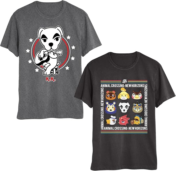 Nintendo Animal Crossing T-Shirts for Men, Animal Crossing New Horizons ...