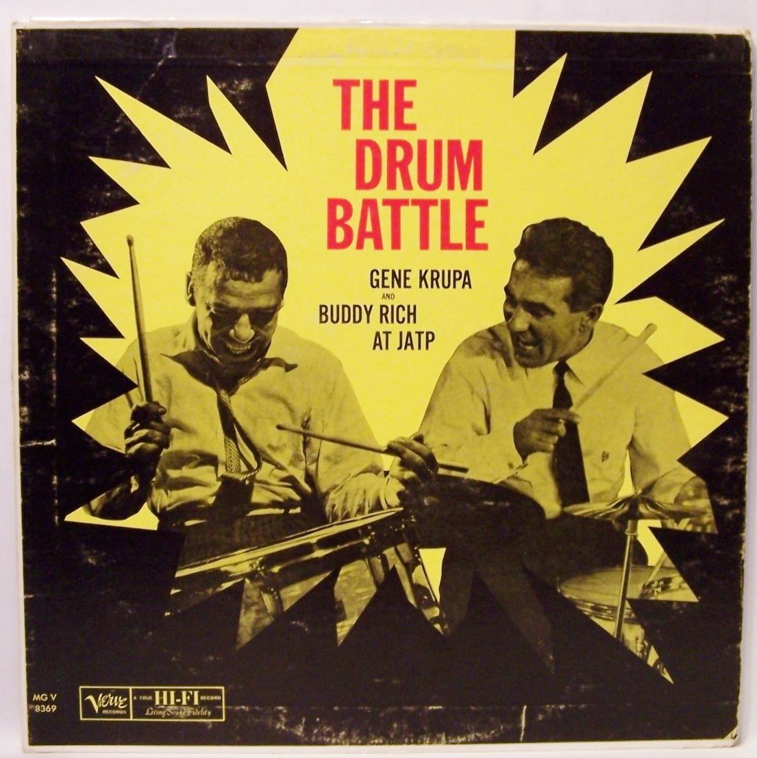 Amazon.com: the drum battle LP: CDs & Vinyl