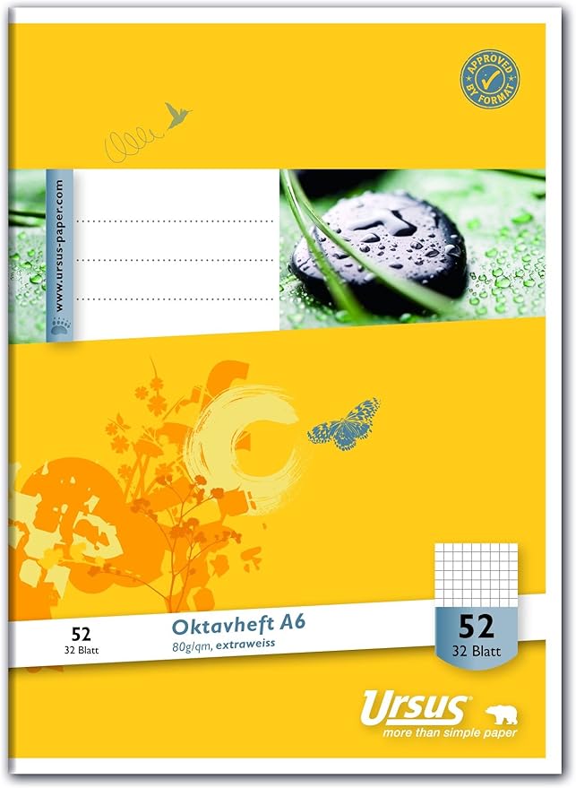Amazon Ursus Basic 040632052 Exercise Book And Note Book A6 32 amazon-ursus-basic-040632052-exercise-book-and-note-book-a6-32