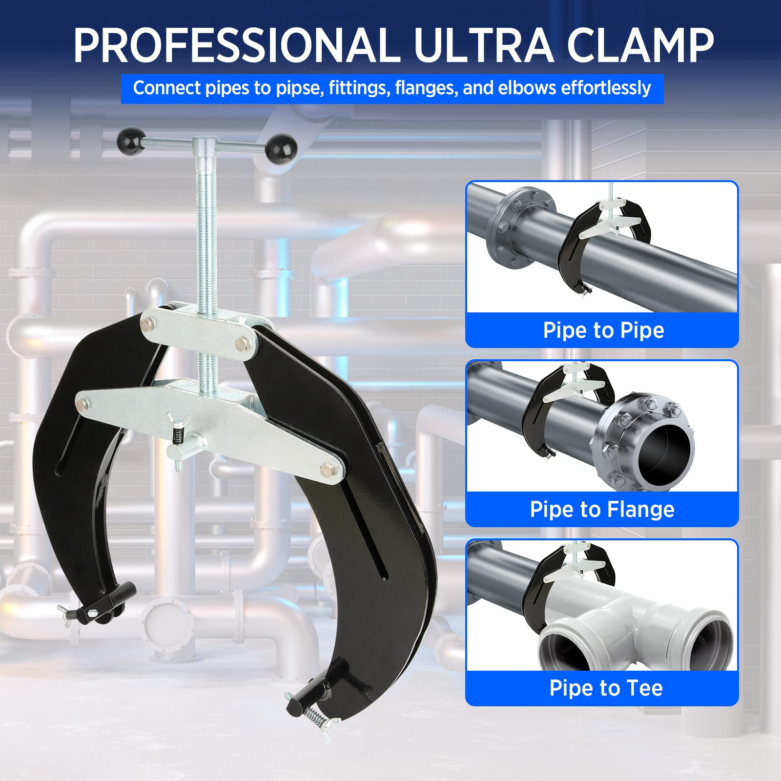 Pipe Alignment Tools For Welding Stainless Steel Pipe Welding Clamps
