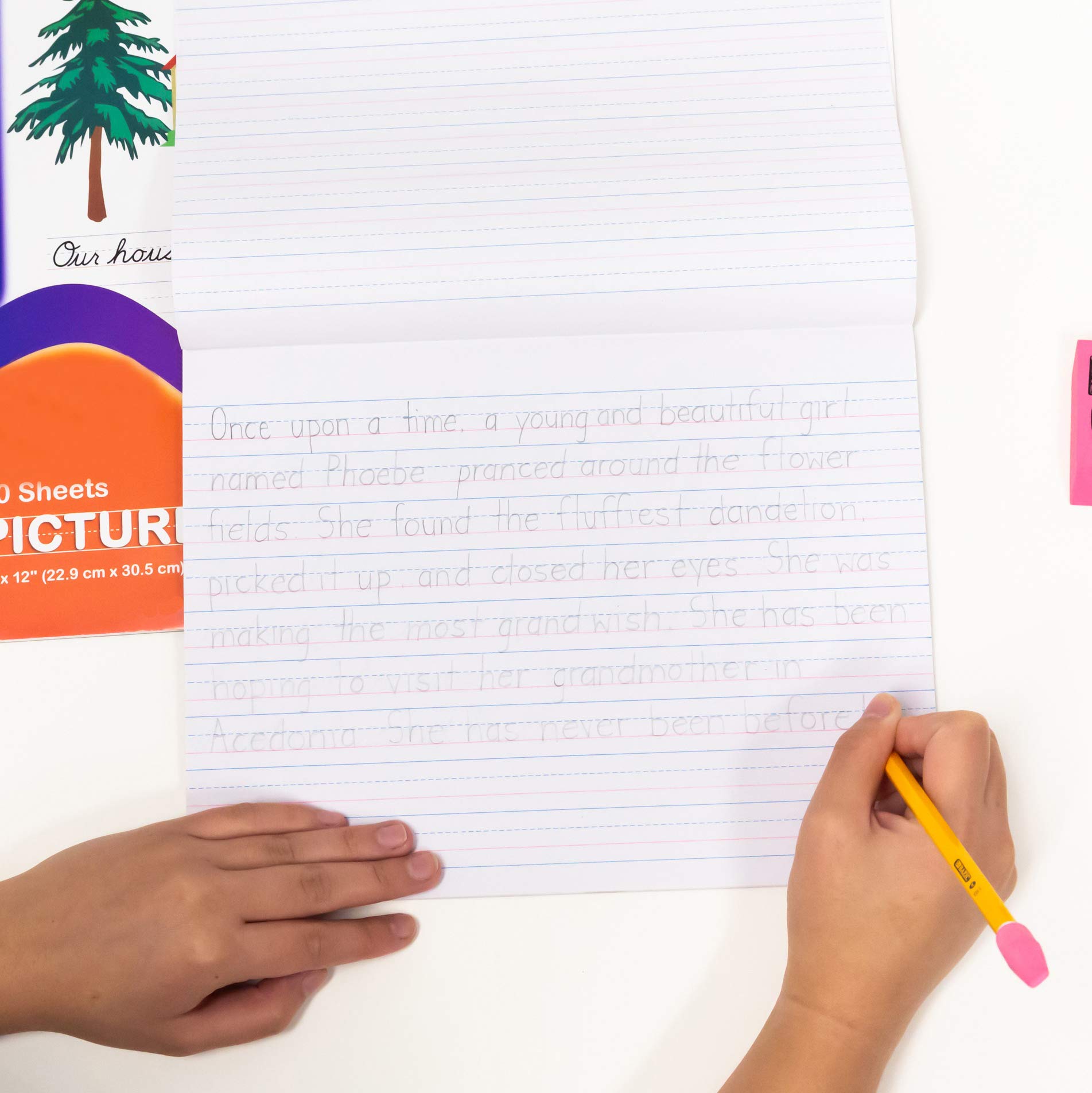 Snapklik.com : BAZIC Manuscript Writing Pad 50 Sheet 10.5" X 8 ...