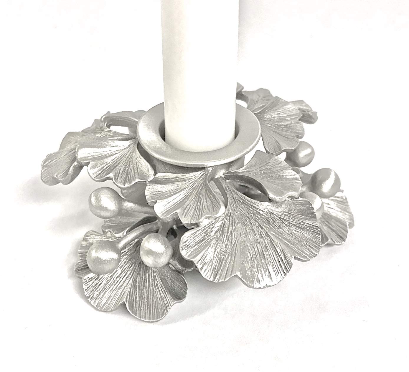 Amazon.com: Ginkgo Leaf Design Candlestick 4.5" * 4.5" * 1.5" hand ...