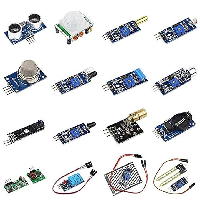 16pcs Sensor Module Board Kit For Arduino Raspberry Pi 32 Model B Computers