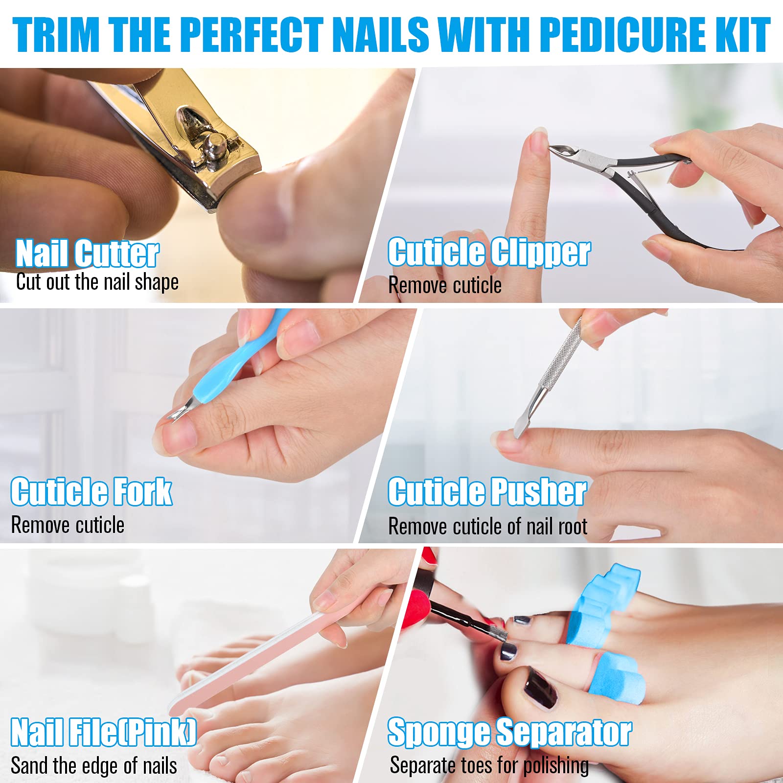 Wood Foot File Dual Sided NEW SEALED Nails Pedicure Salon Lot of 100 ...