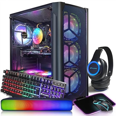 Amazon.com: STGAubron Gaming Diamond Desktop, Intel Core I7 3.4 GHz up ...