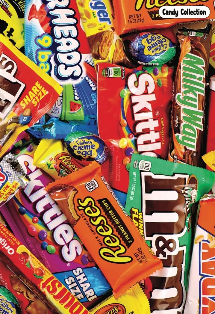 Amazon.com: Enigma's - Candy Collection - 500 Piece Jigsaw Puzzle for ...