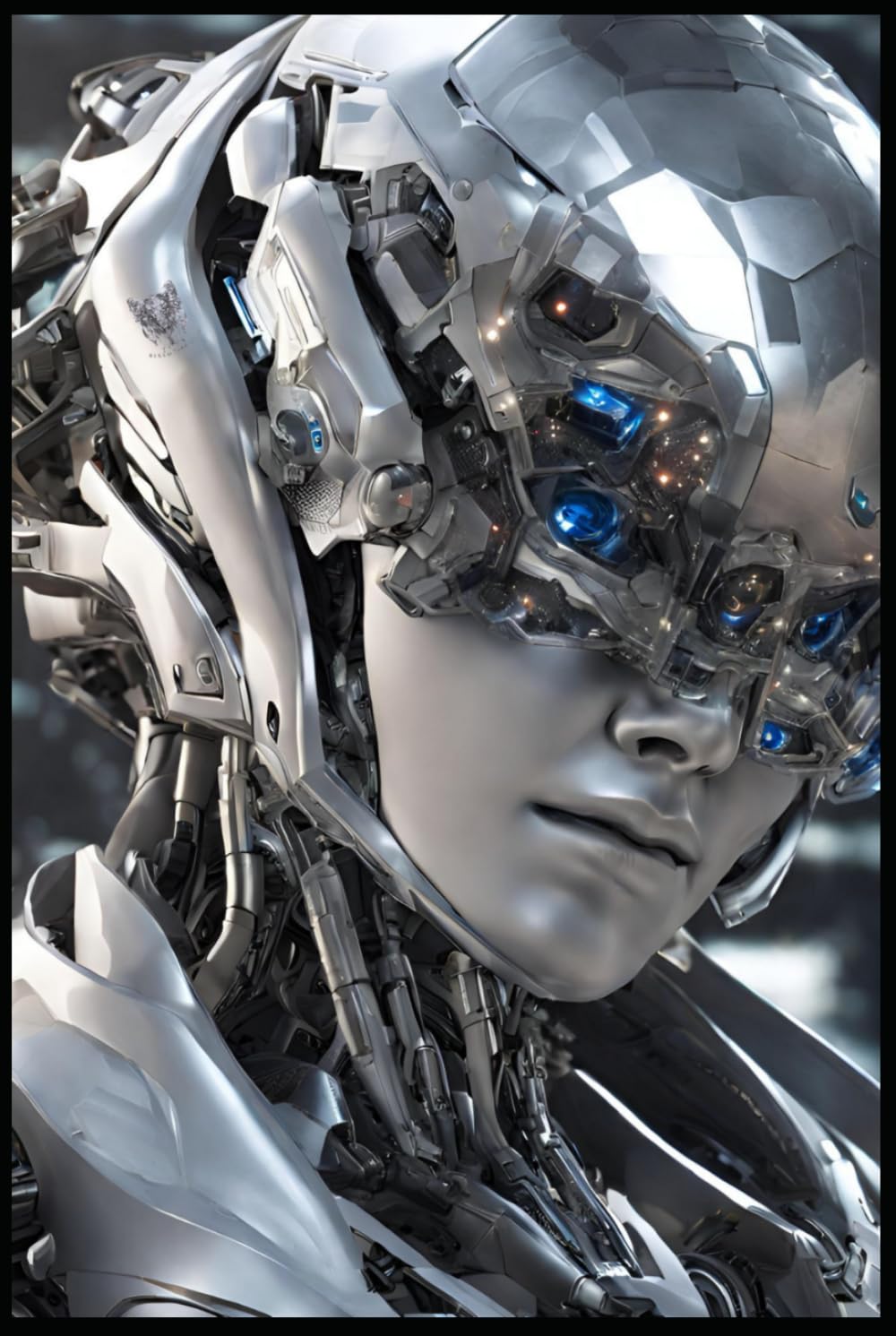 Planner for 2024, spanning 100 days, equipped with AI robotics ...