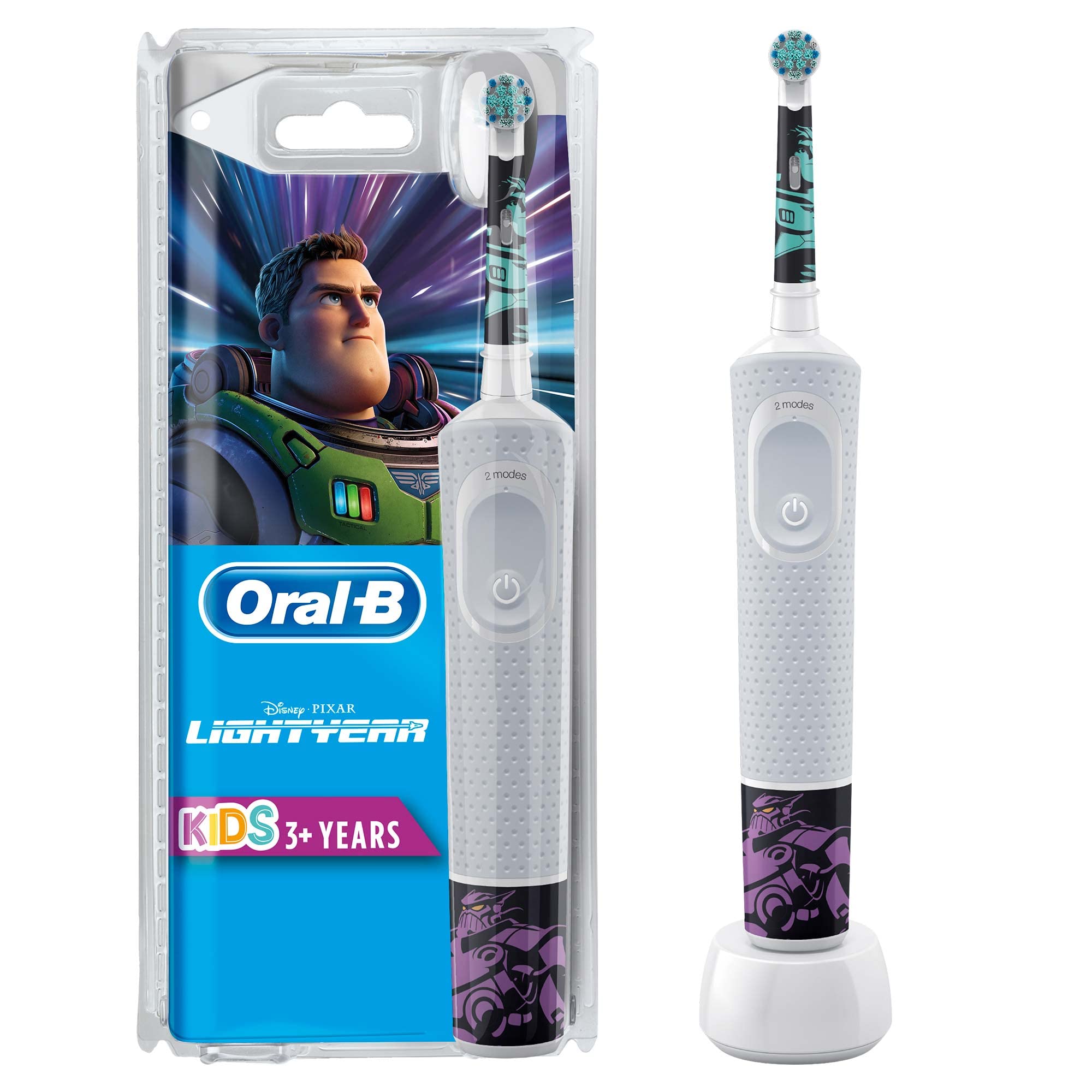 Oral-B Çocuk Şarjlı/Elektrikli Diş Fırçası Lightyear D100 : Amazon.com ...