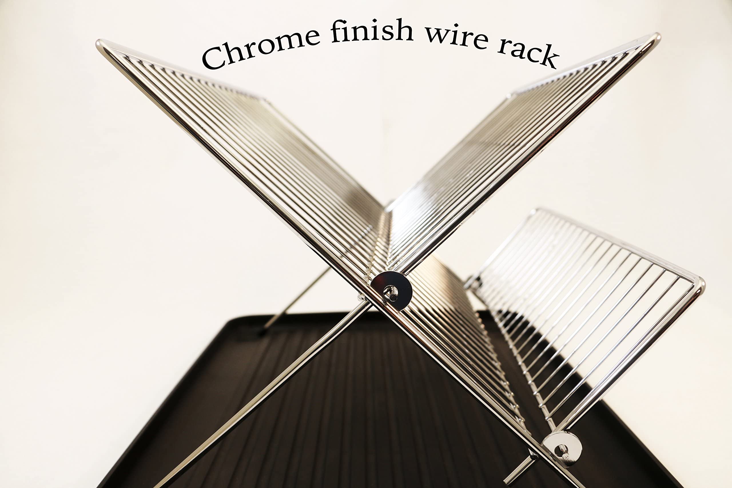 Buy AMERTEER Smart Design Dish Drainer Rack Steel Metal Wire Dish Rack ...