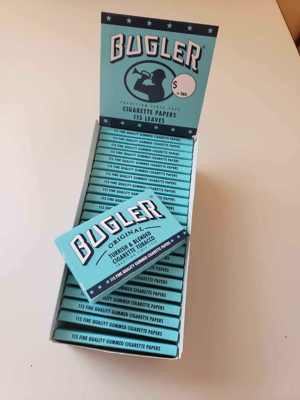 Amazon.com: BUGLER ROLLING PAPERS SW 115 LEAVES UNFLAVORED FLAVOR PACK ...