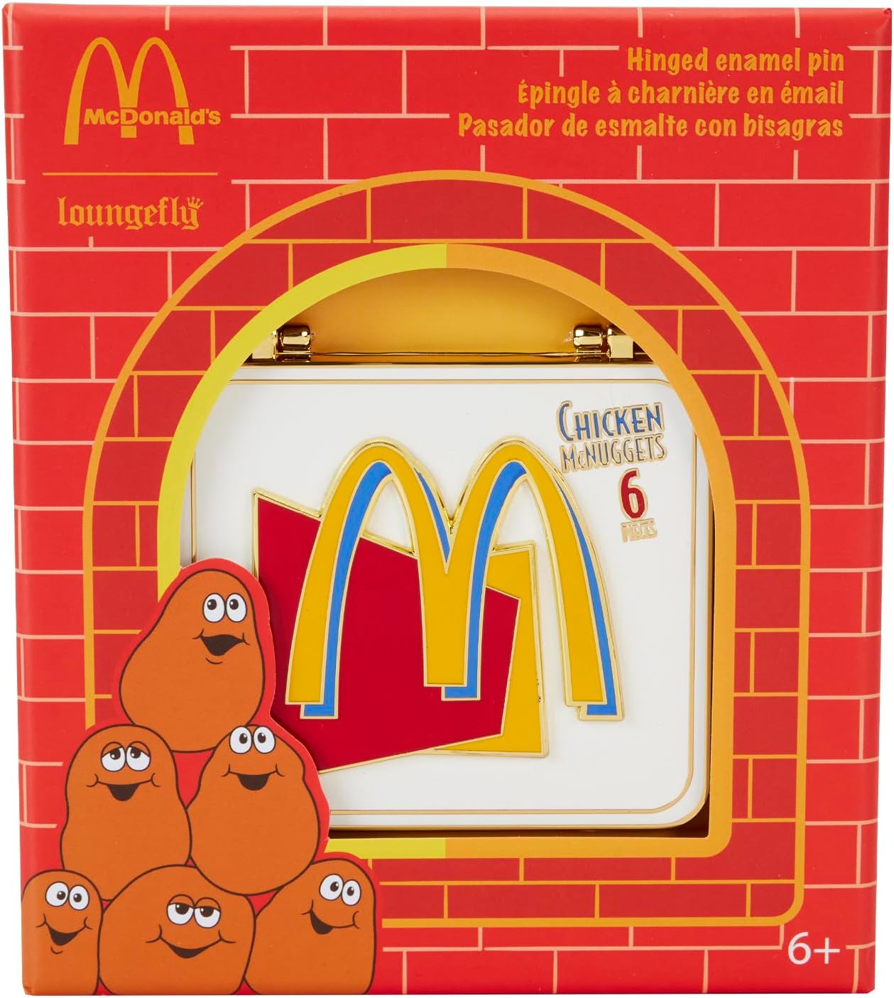 Amazon.com: Loungefly McDonalds Happy Meal 3" Collector Box PIN ...