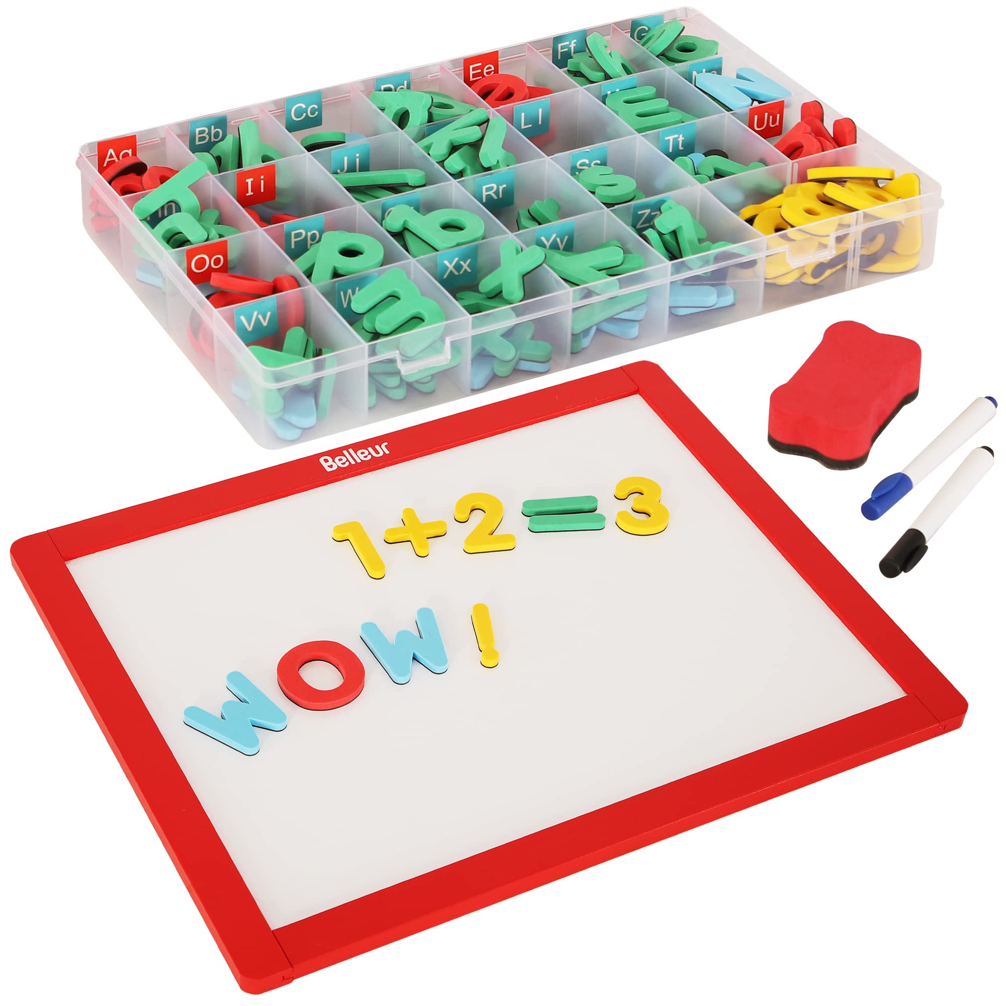 Magnetic Letters And Numbers Kit 234 Pcs Educational Eva Foam ...