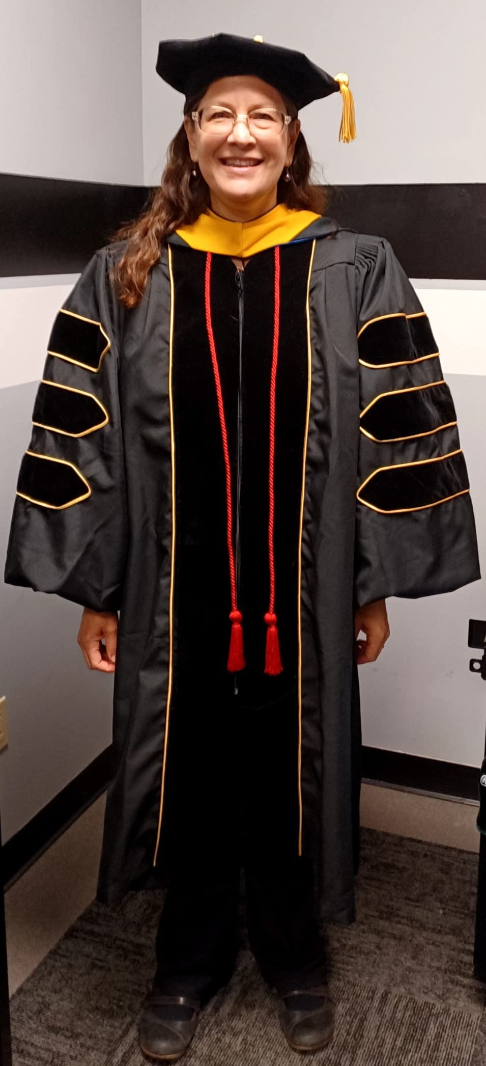 $24/mo - Finance MyGradDay Unisex Deluxe Doctoral Graduation Gown and 8 ...