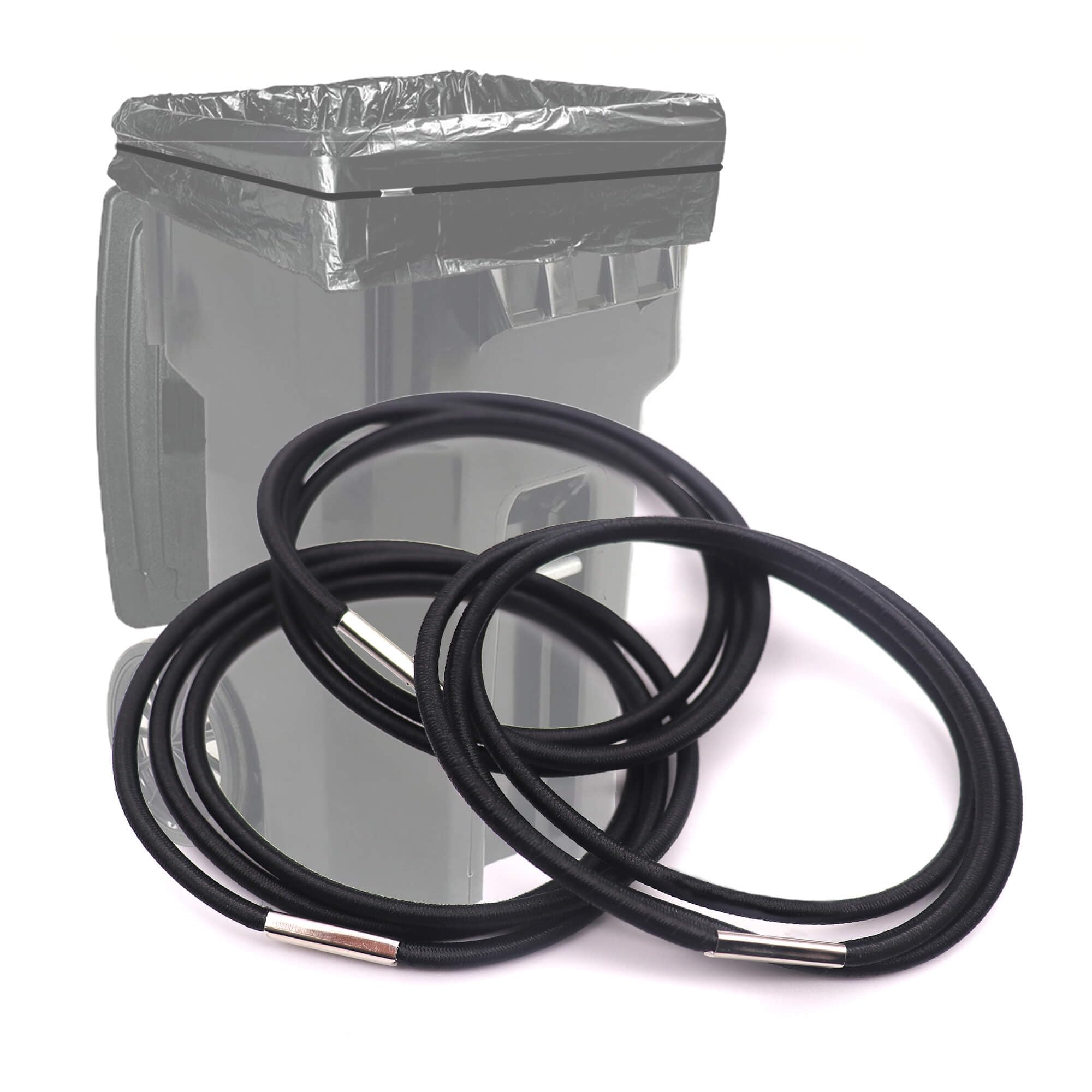 Amazon.com: Large Rubber Bands for Garbage Can Set of 3, Fits 55, 65 ...