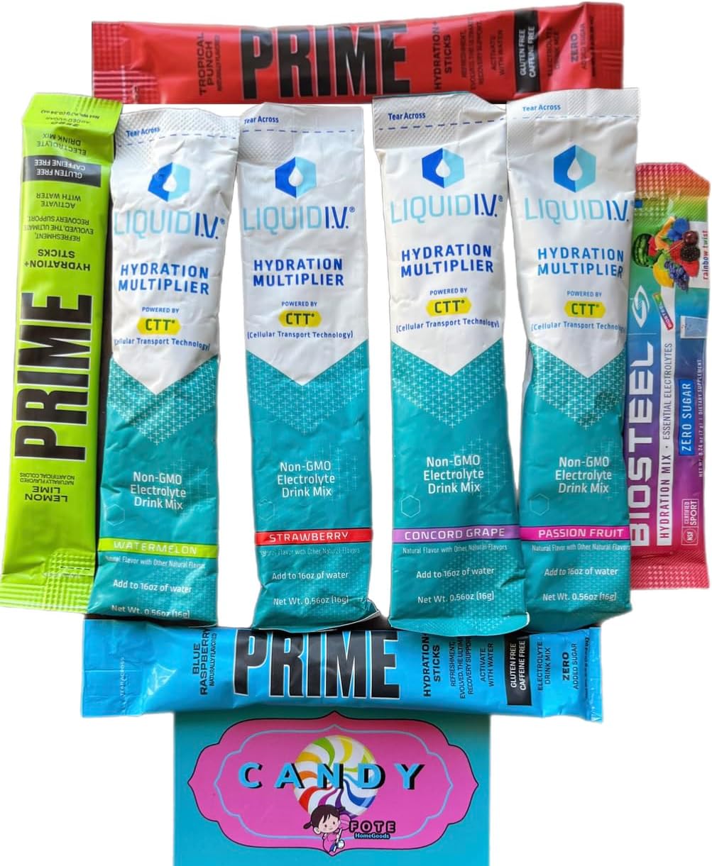 Amazon.com : NEW FLAVOR! Prime Hydration Drink Variety Pack - 16.9 fl ...