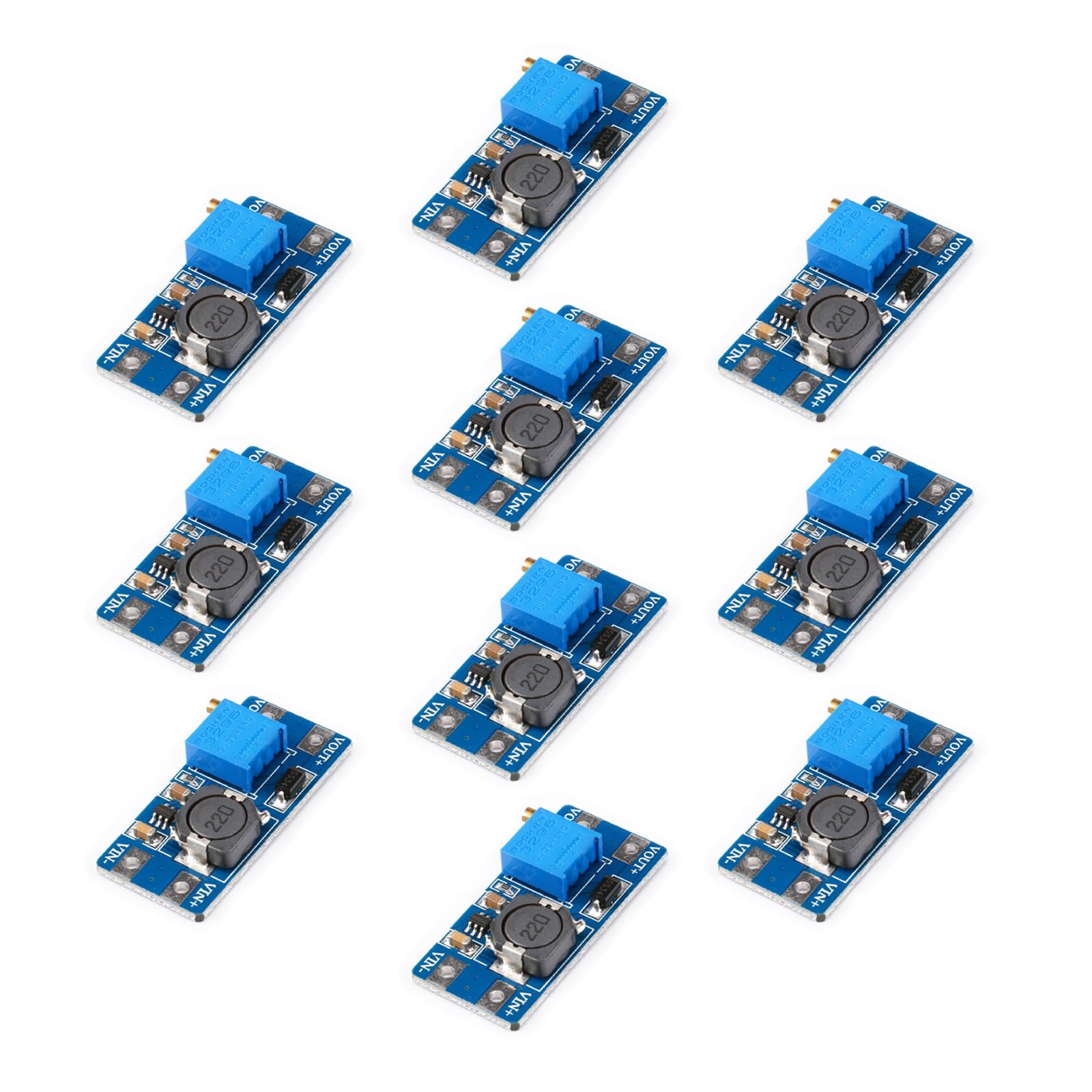 Amazon.com: EC Buying 10pcs MT3608 DC-DC Adjustable Boost Module 2A ...