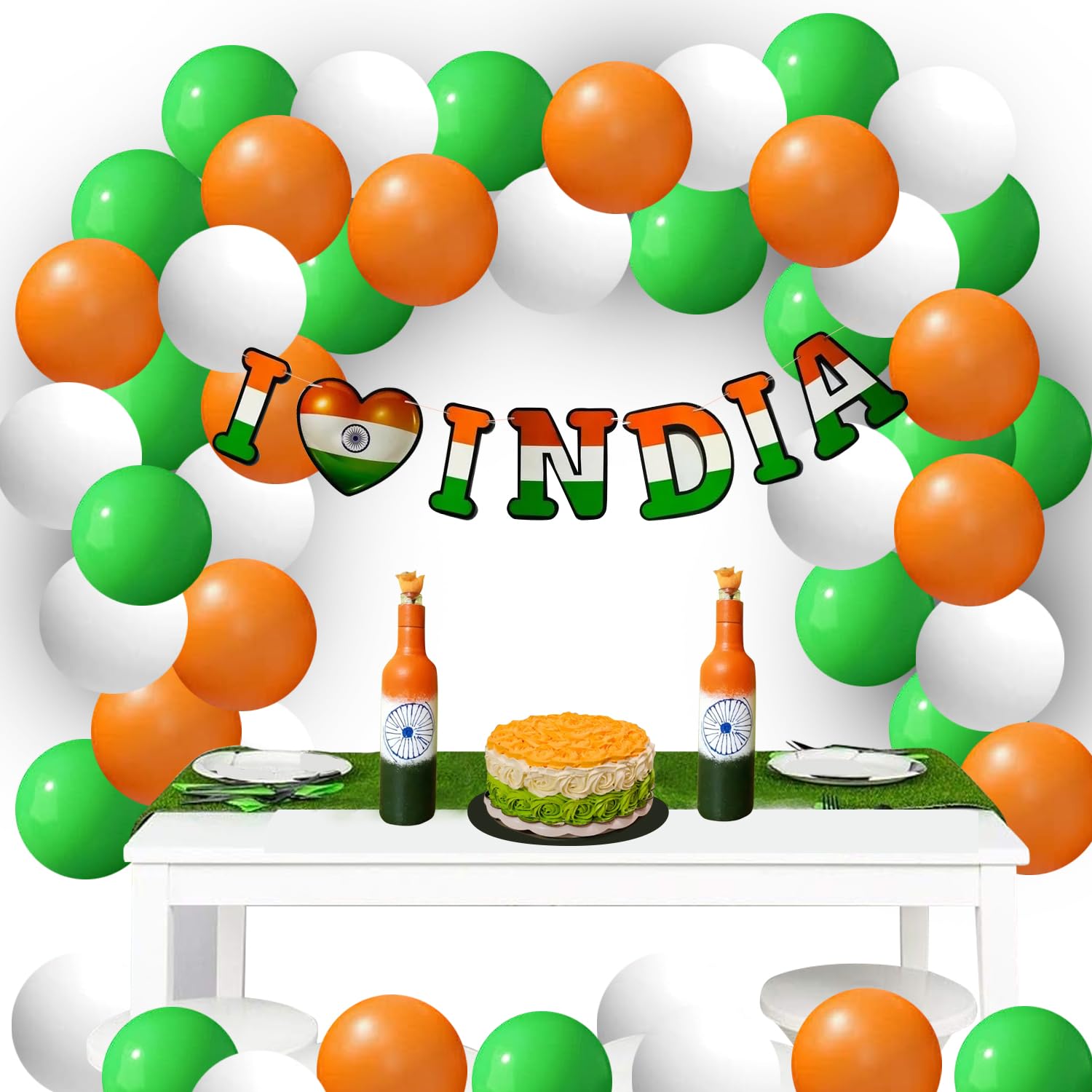 Buy Party Propz Independence Day Decoration Items - Big Set of 43Pcs ...