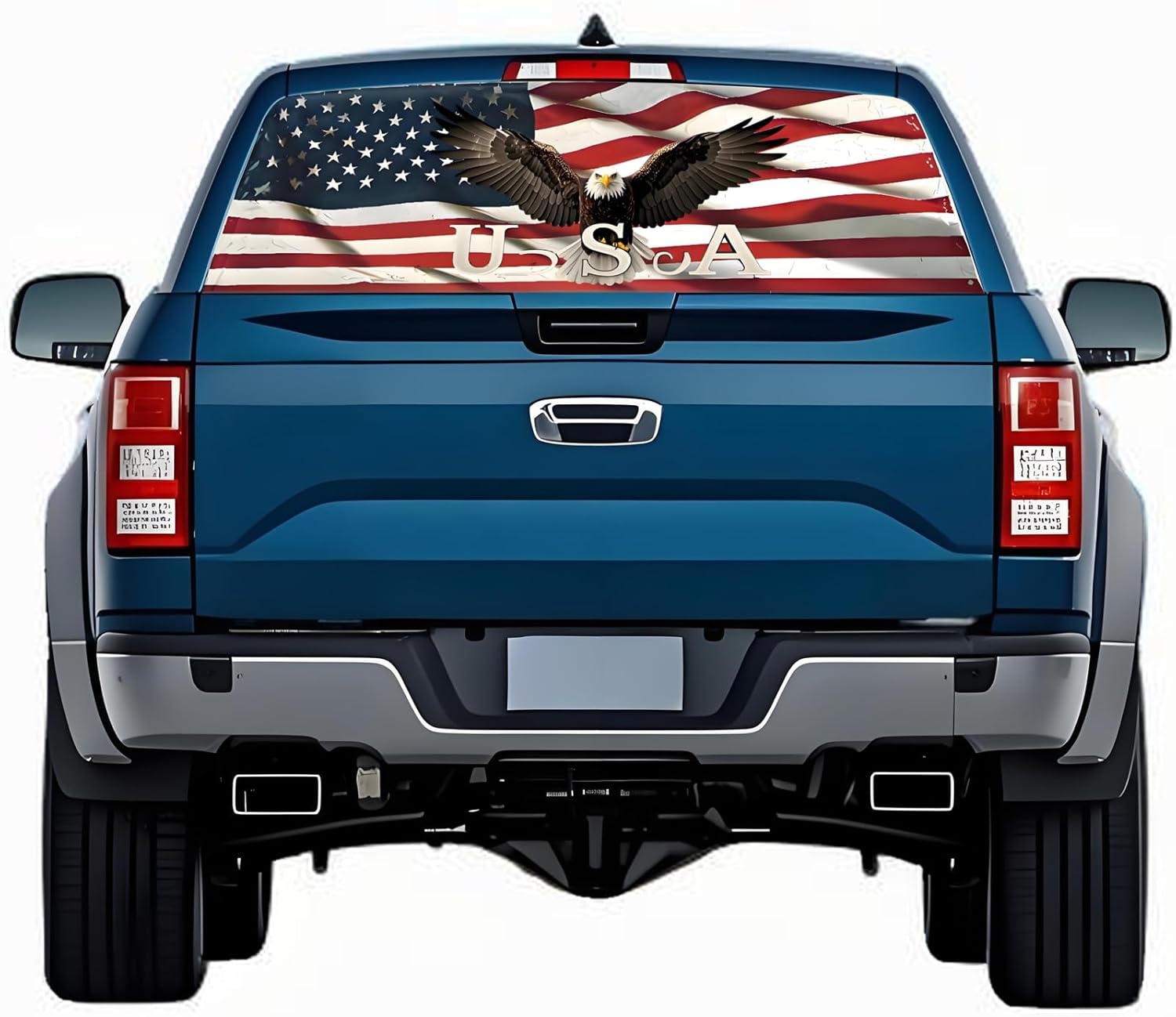 Amazon.com: Tobethay Rear Window Decals for Trucks - 65x17.3 in Back ...