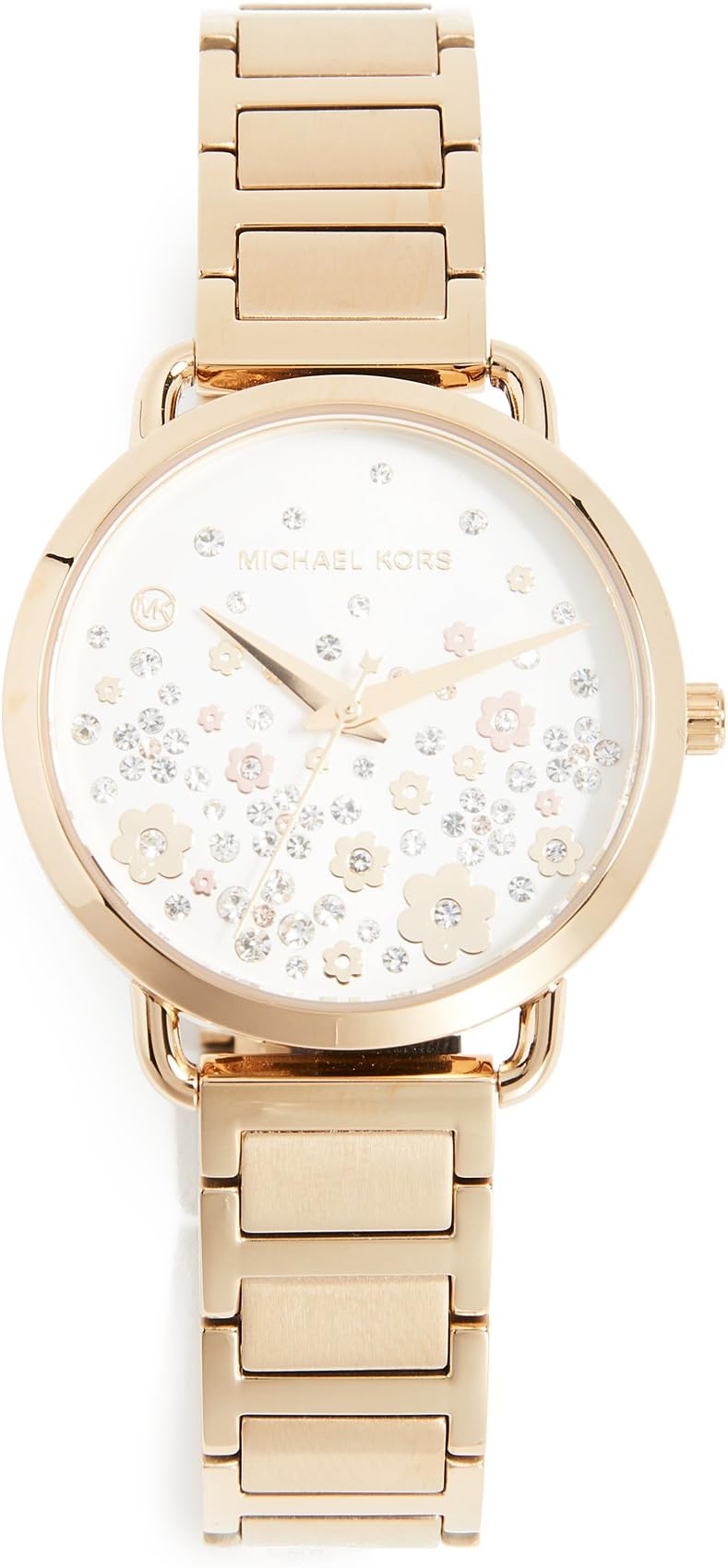 Michael Kors Femme Analogique Quartz Montre avec Bracelet en Acier ...