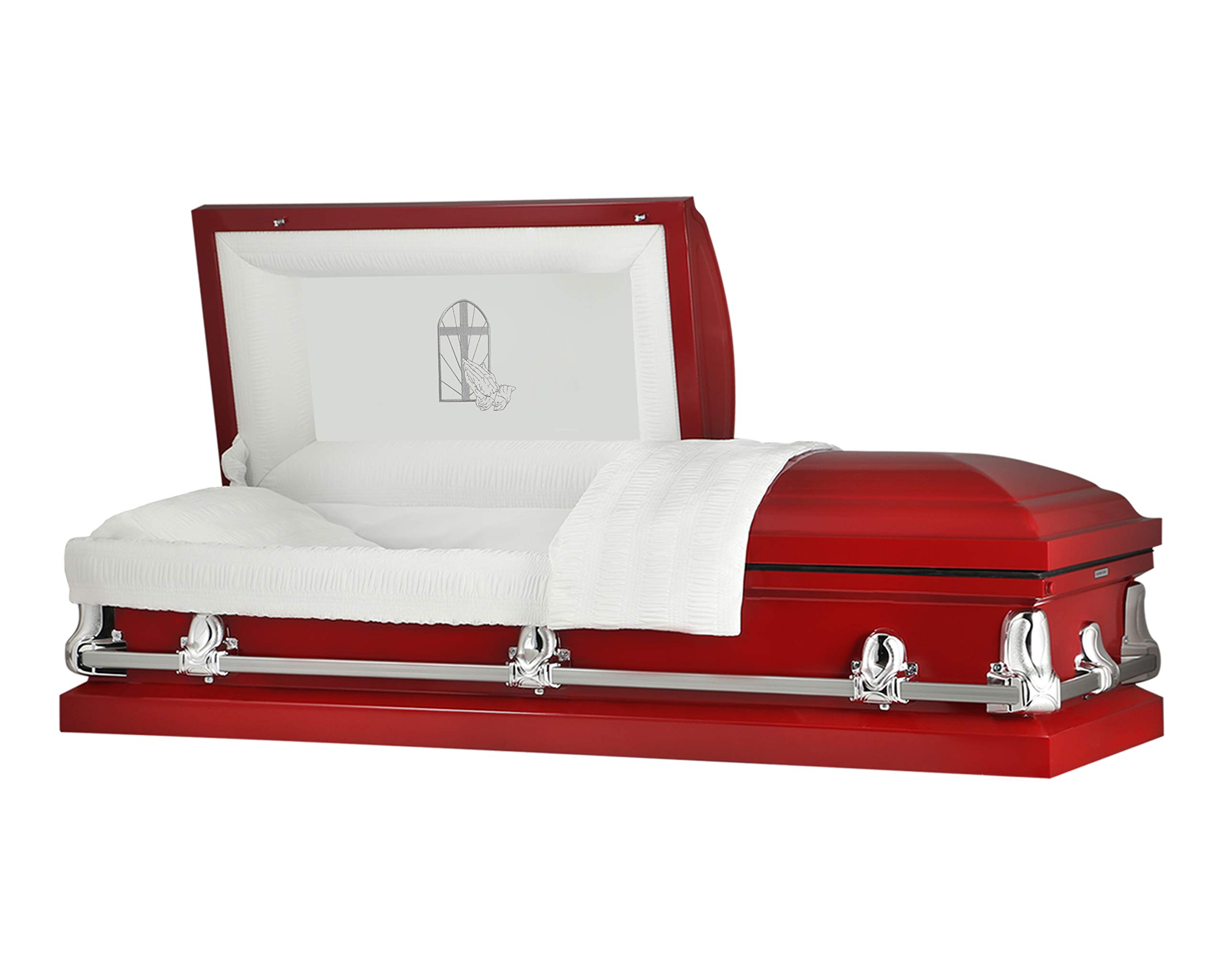 Titan Casket Orion Panel Collection Red Praying Hands And Window ...